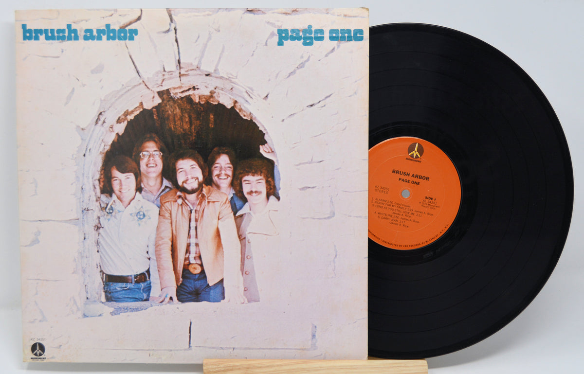 Brush Arbor – Page One, Vinyl Record Album LP, Monument – Joe's Albums