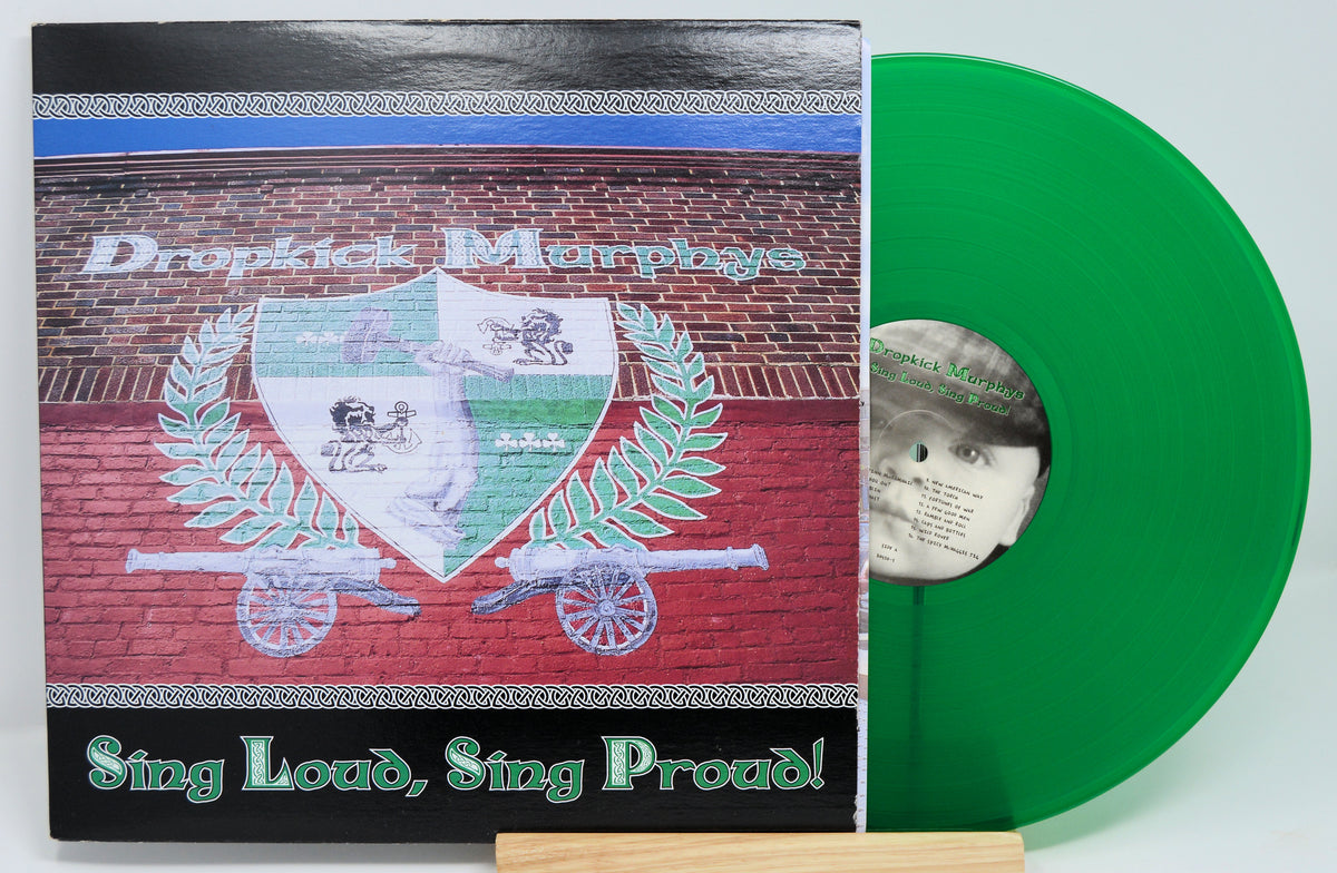 Dropkick Murphys - Sing Loud Sing Proud!, Vinyl Record Album LP, Green ...