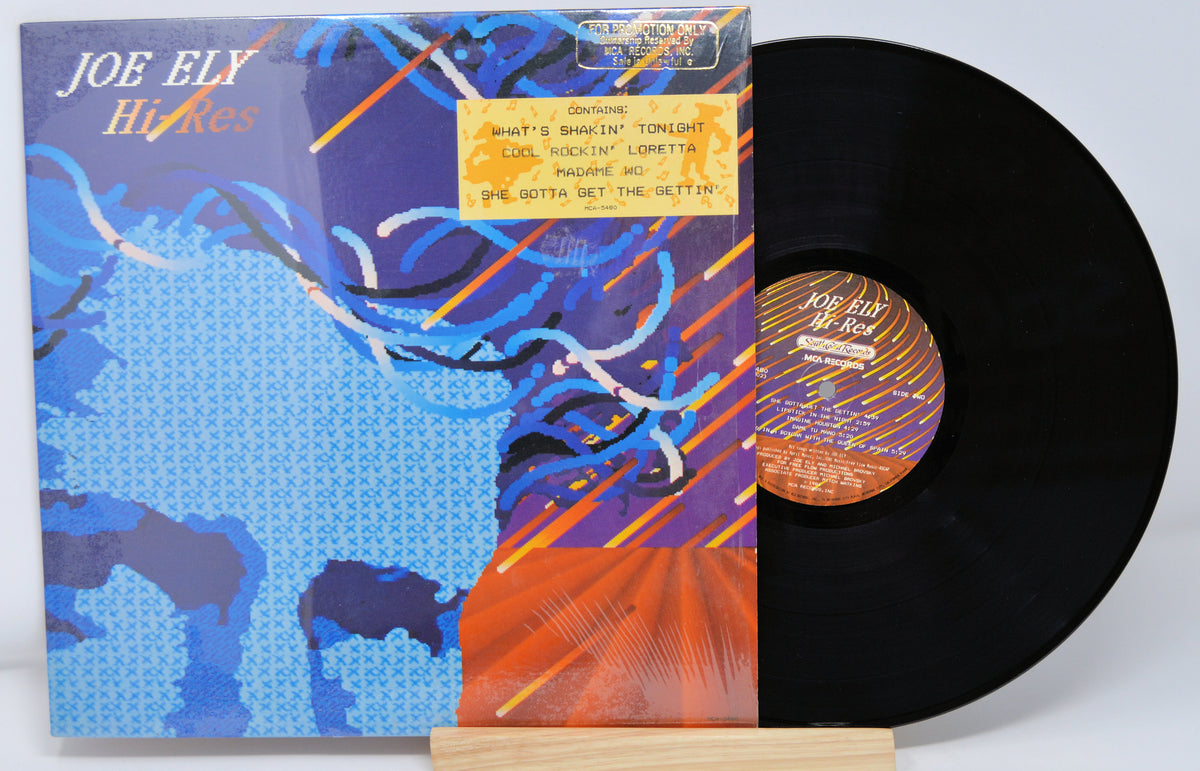 Joe Ely - Hi-Res, Vinyl Record Album LP, MCA Records, 1984 – Joe's Albums