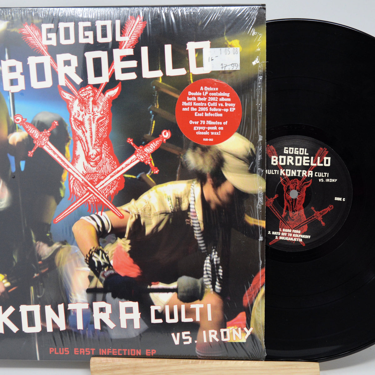 Gogol Bordello - Multi Kontra Culti vs. Irony, Vinyl Record Album 2LP – Joe's Albums