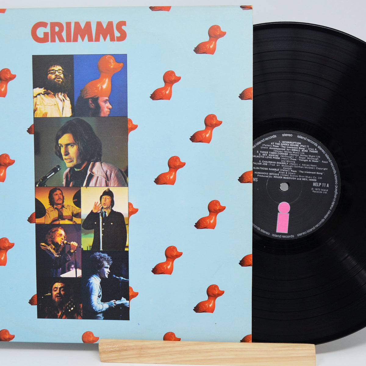 Grimms - Self Titled, Vinyl Record LP, Island HELP 11 – Joe's Albums