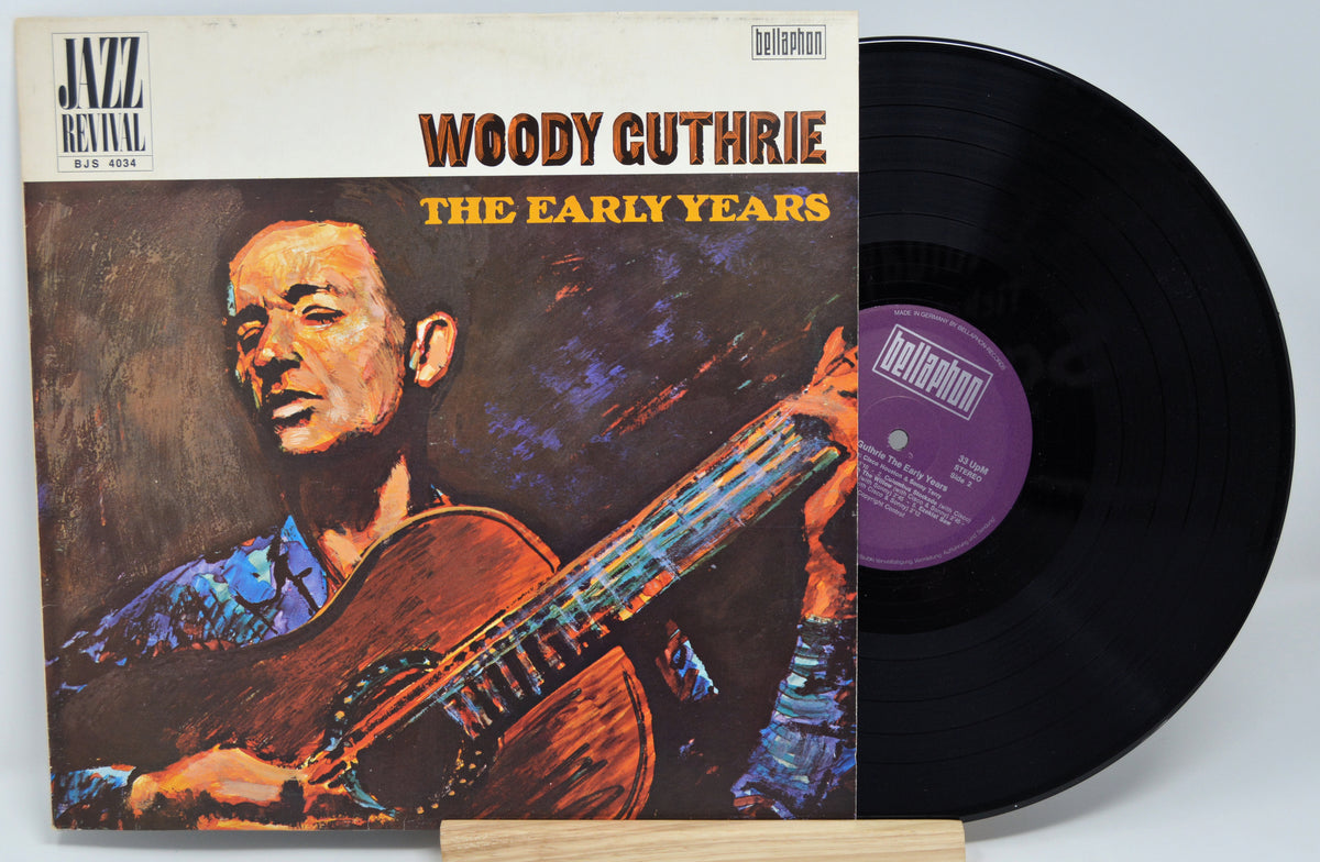 Guthrie, Woody - Early Years, Vinyl Record Album LP, Bellaphon – Joe's ...