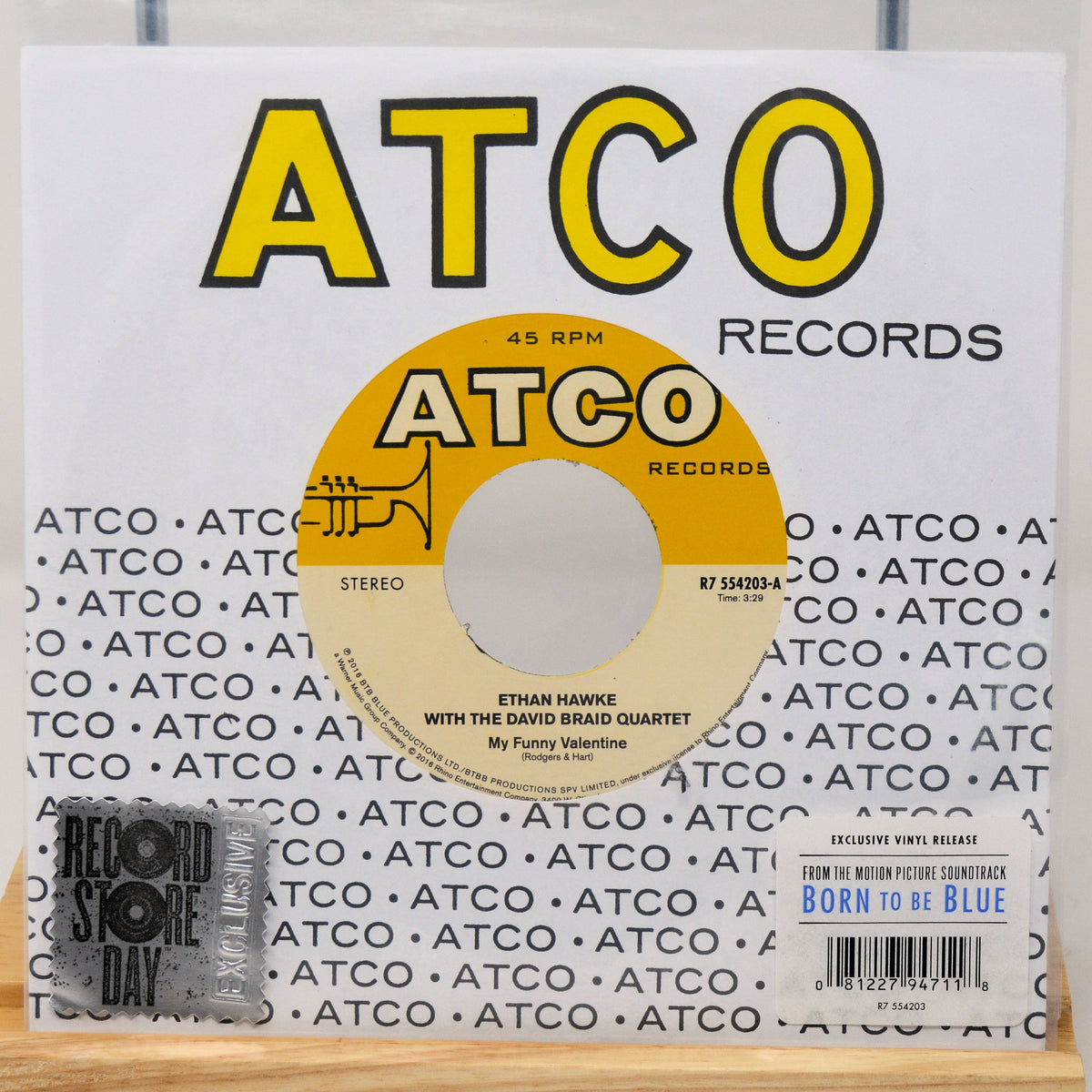 Hawke, Ethan With The David Braid Quartet - My Funny Valentine – Joe's Albums