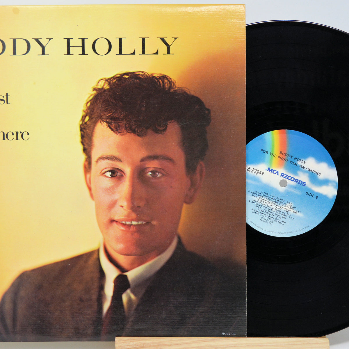 Buddy Holly - For The First Time Anywhere, Vinyl Record Album LP – Joe's Albums