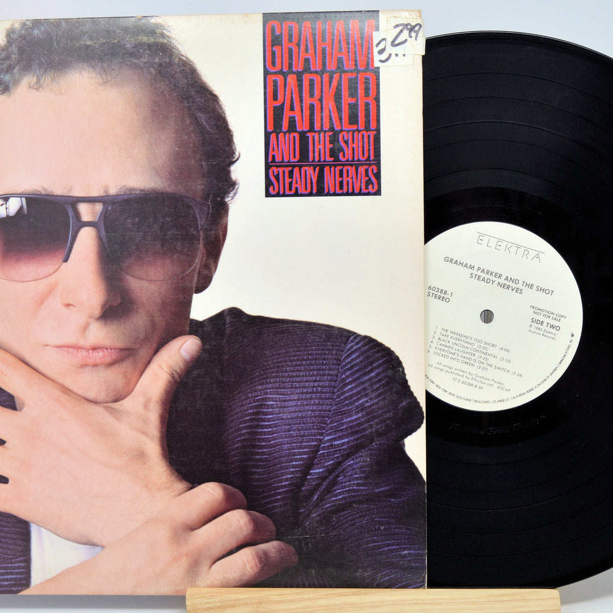 Graham Parker - Steady Nerves, Vinyl Record Album LP, Elektra – Joe's Albums