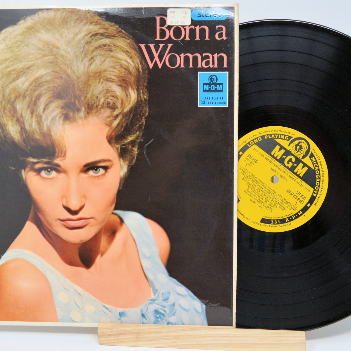 Sandy Posey Born A Woman Vinyl Record Lp Mgm Cs 8035 Joes Albums