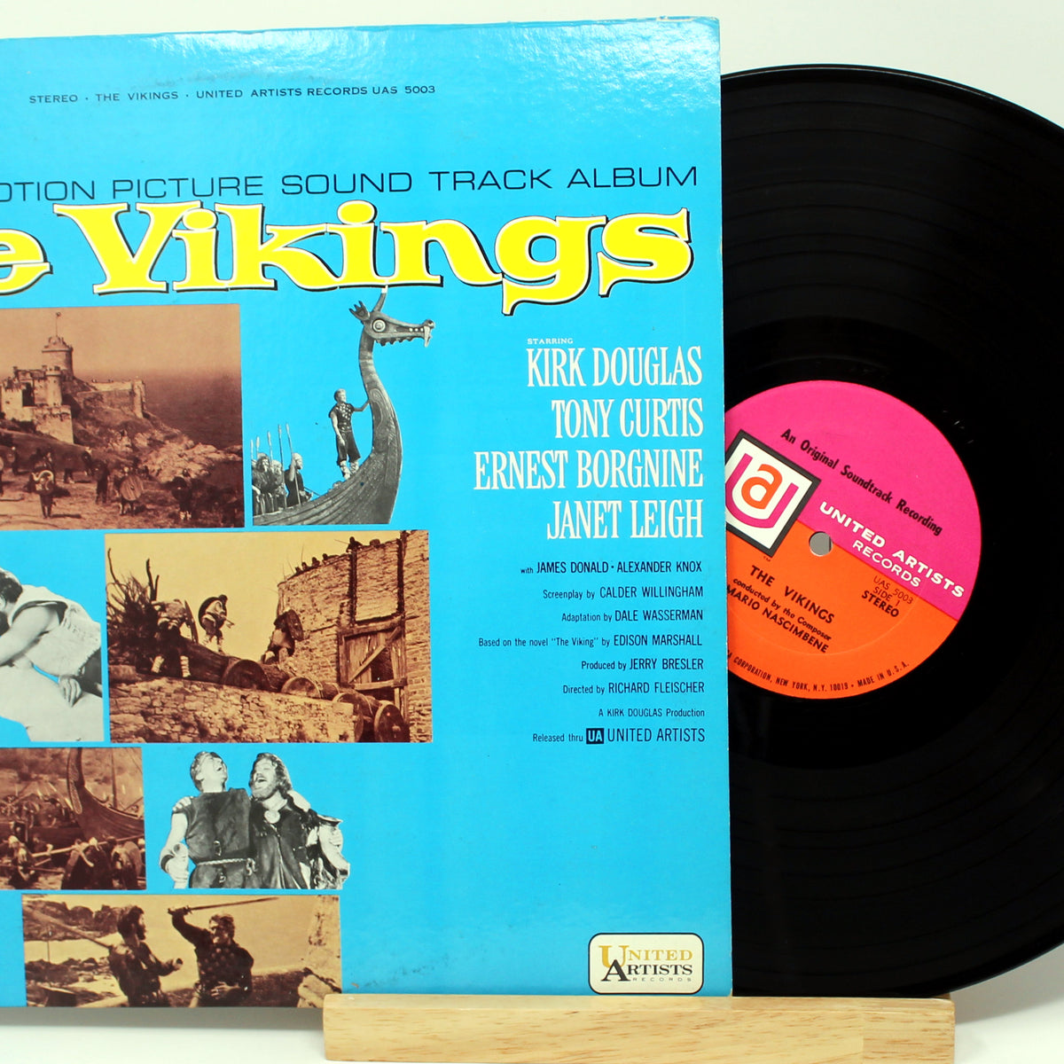 Soundtrack - The Vikings, Vinyl Record Album LP – Joe's Albums
