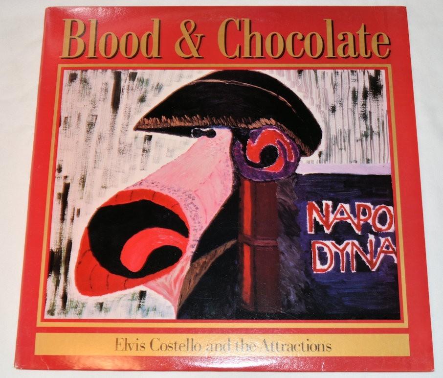 Elvis Costello - Blood & Chocolate, Vinyl Record Album LP, Original ...