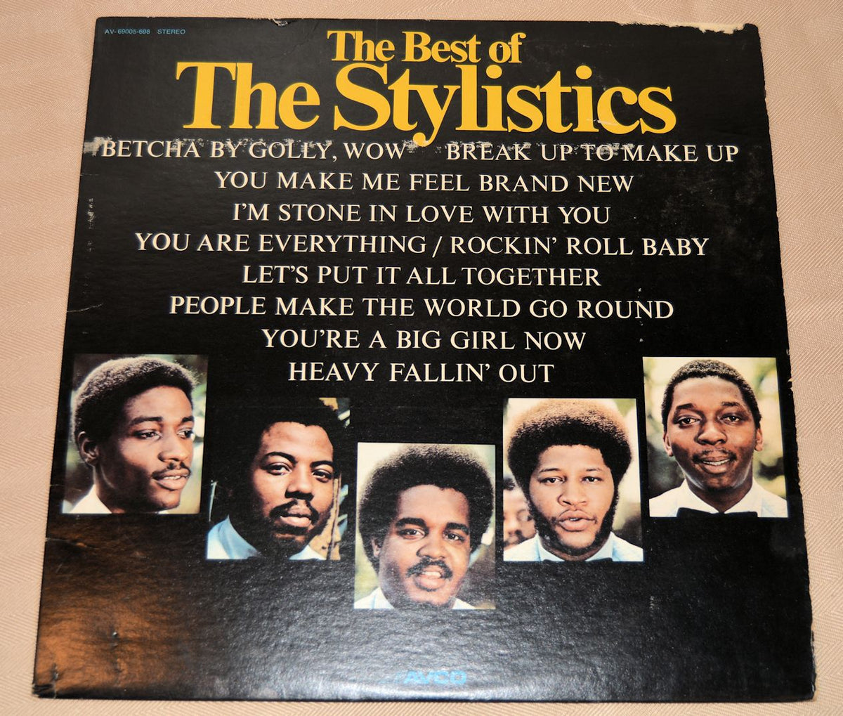 Stylistics, The - The Best Of - Vinyl Record – Joe's Albums