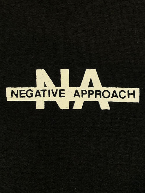 Negative Approach - Zip Hoodie, Sweatshirt, Apparel – Joe's Albums