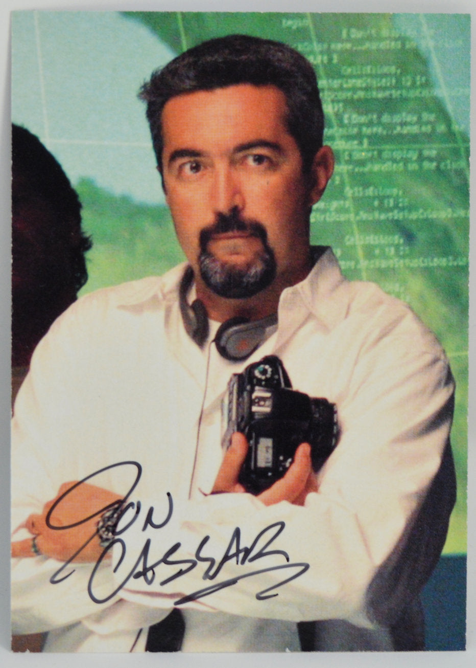 Jon Cassar - 24 Season 1 & 2, 2003 Comic Images, Authentic Autograph ...