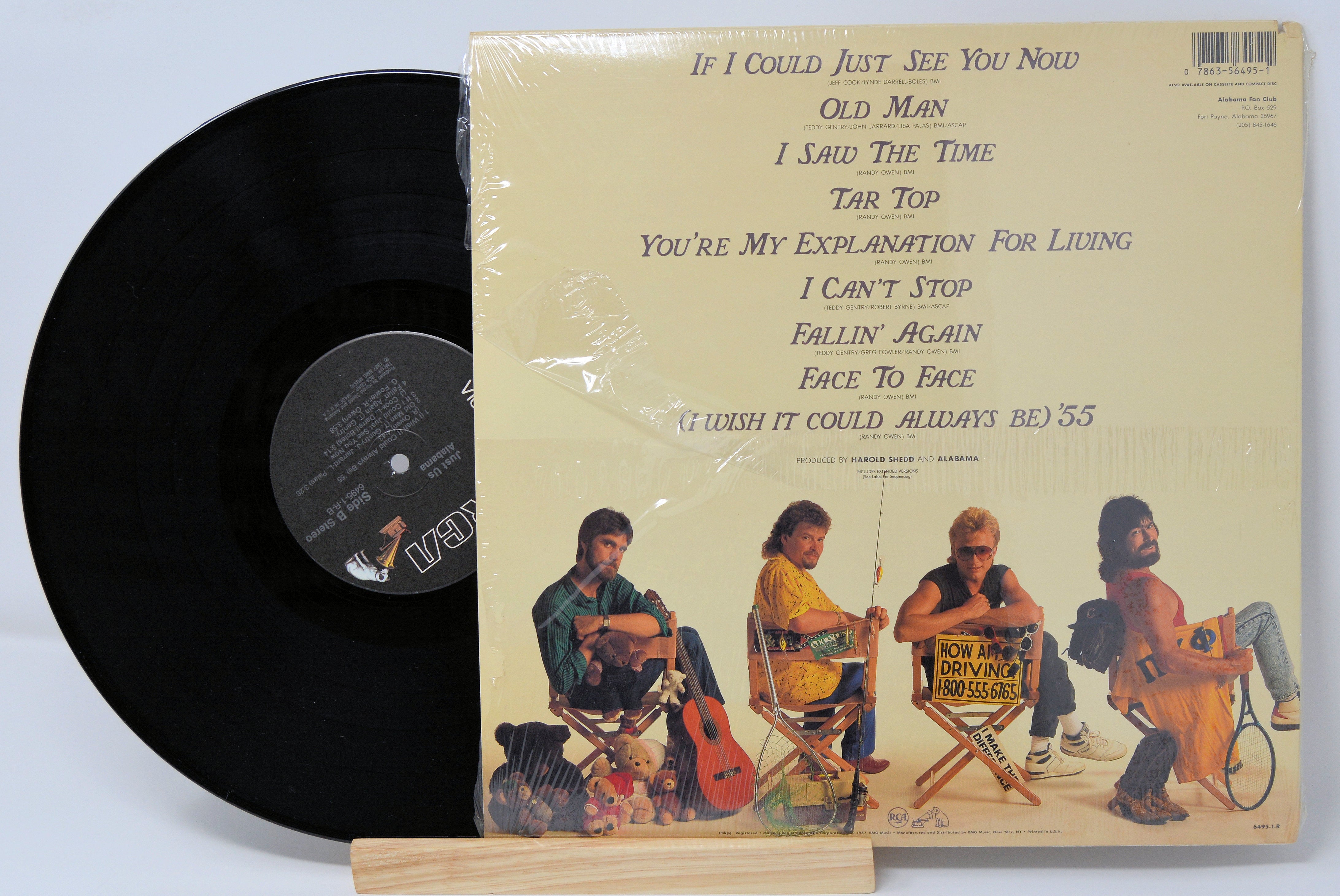 Alabama - Just Us, Vinyl Record Album LP, RCA – Joe's Albums