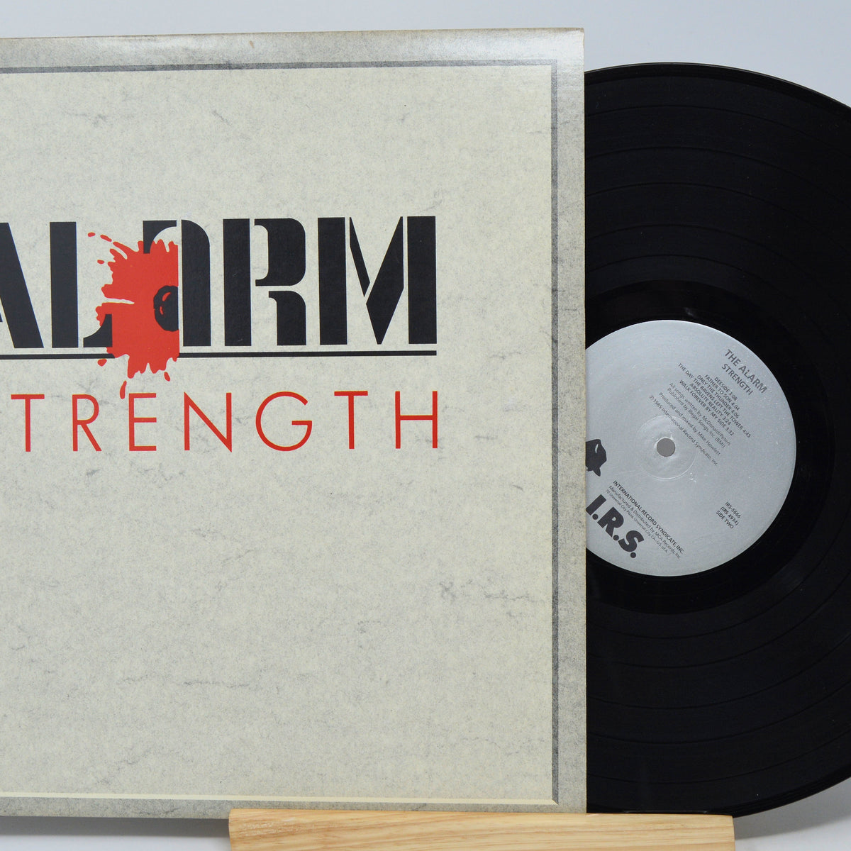 The Alarm - Strength, Vinyl Record Album LP, IRS, Spirit of '76 – Joe's ...