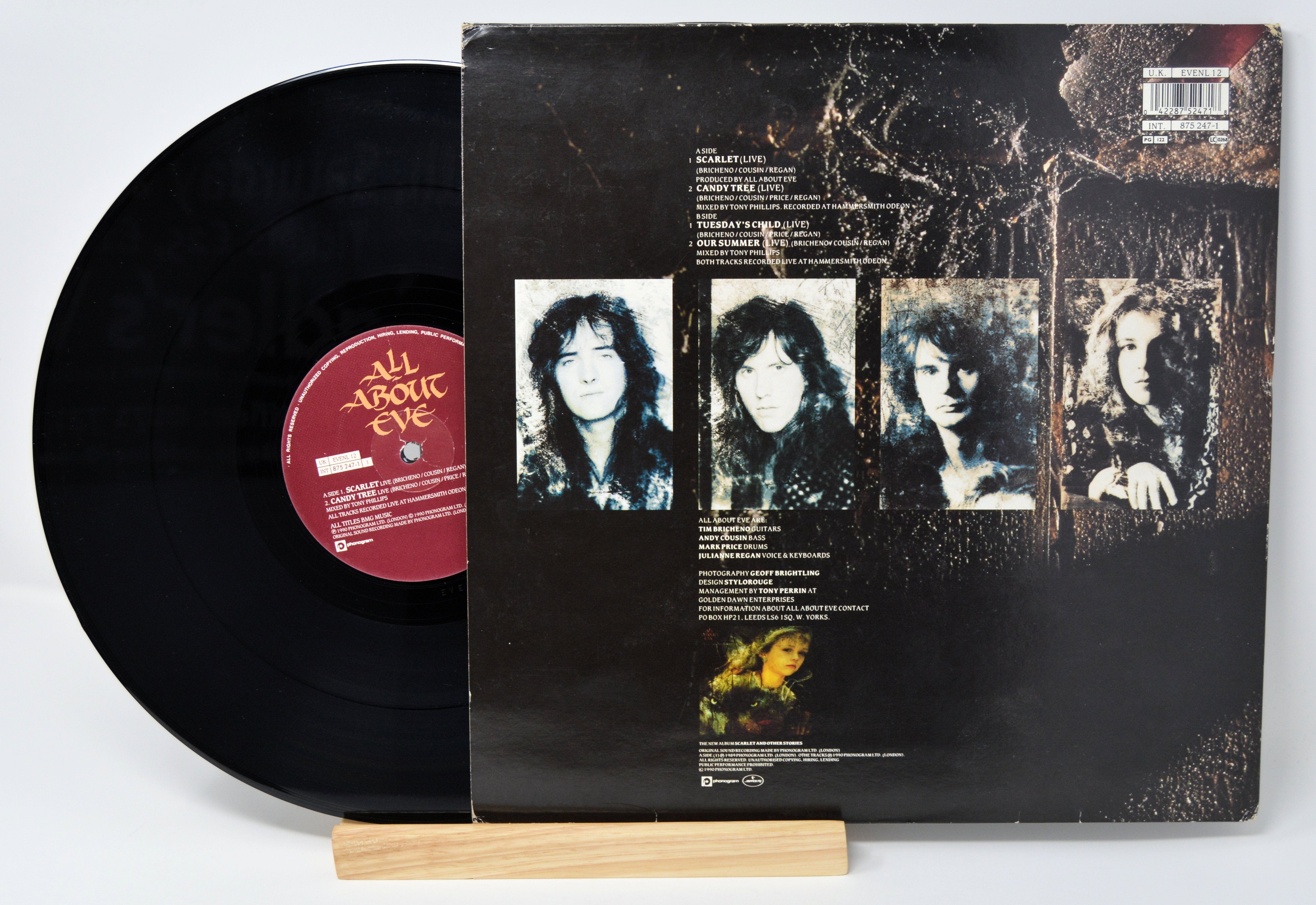 All About Eve - Scarlet, Vinyl Record Album LP, UPC: 042287524718 – Joe ...