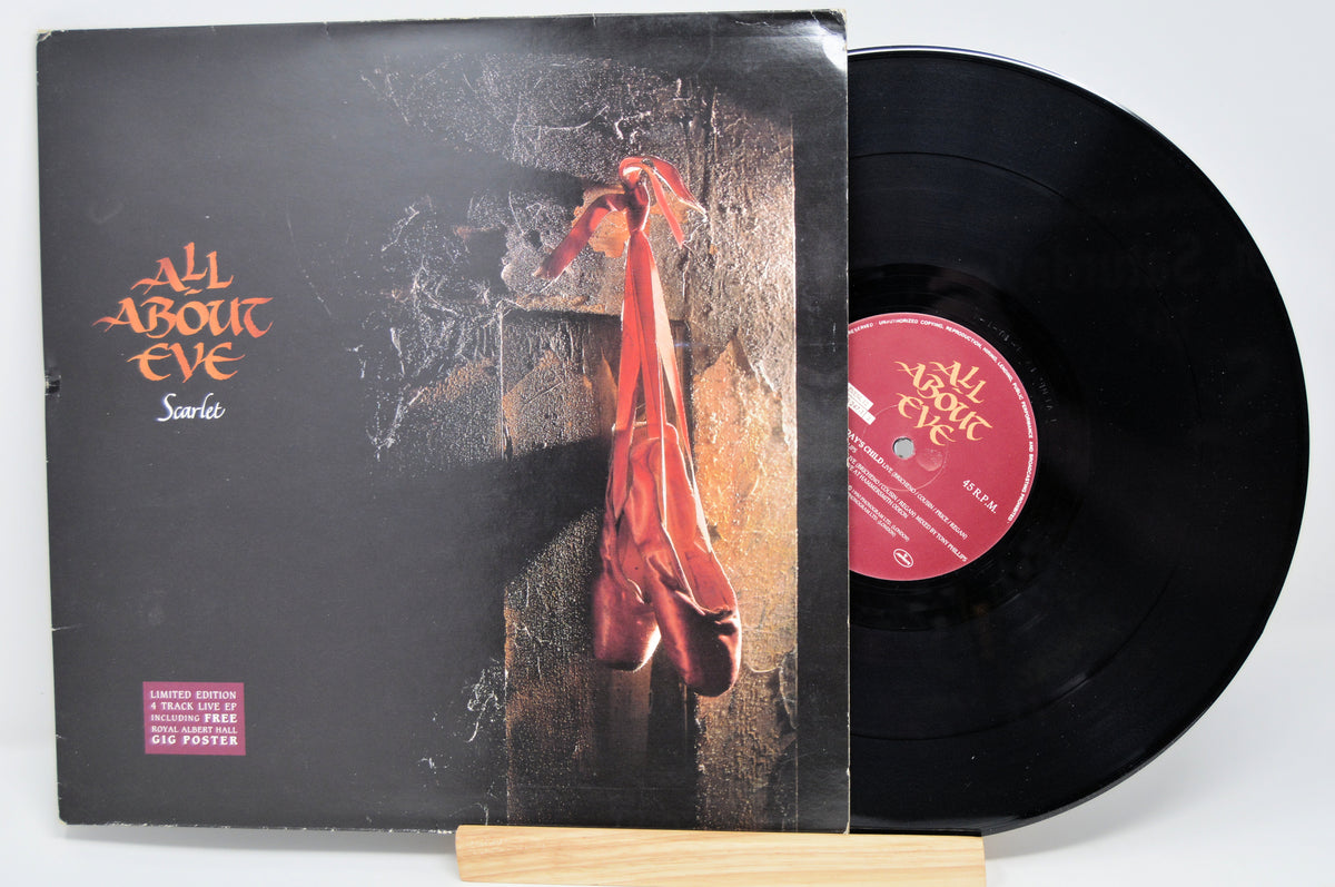 All About Eve - Scarlet, Vinyl Record Album LP, UPC: 042287524718 – Joe ...