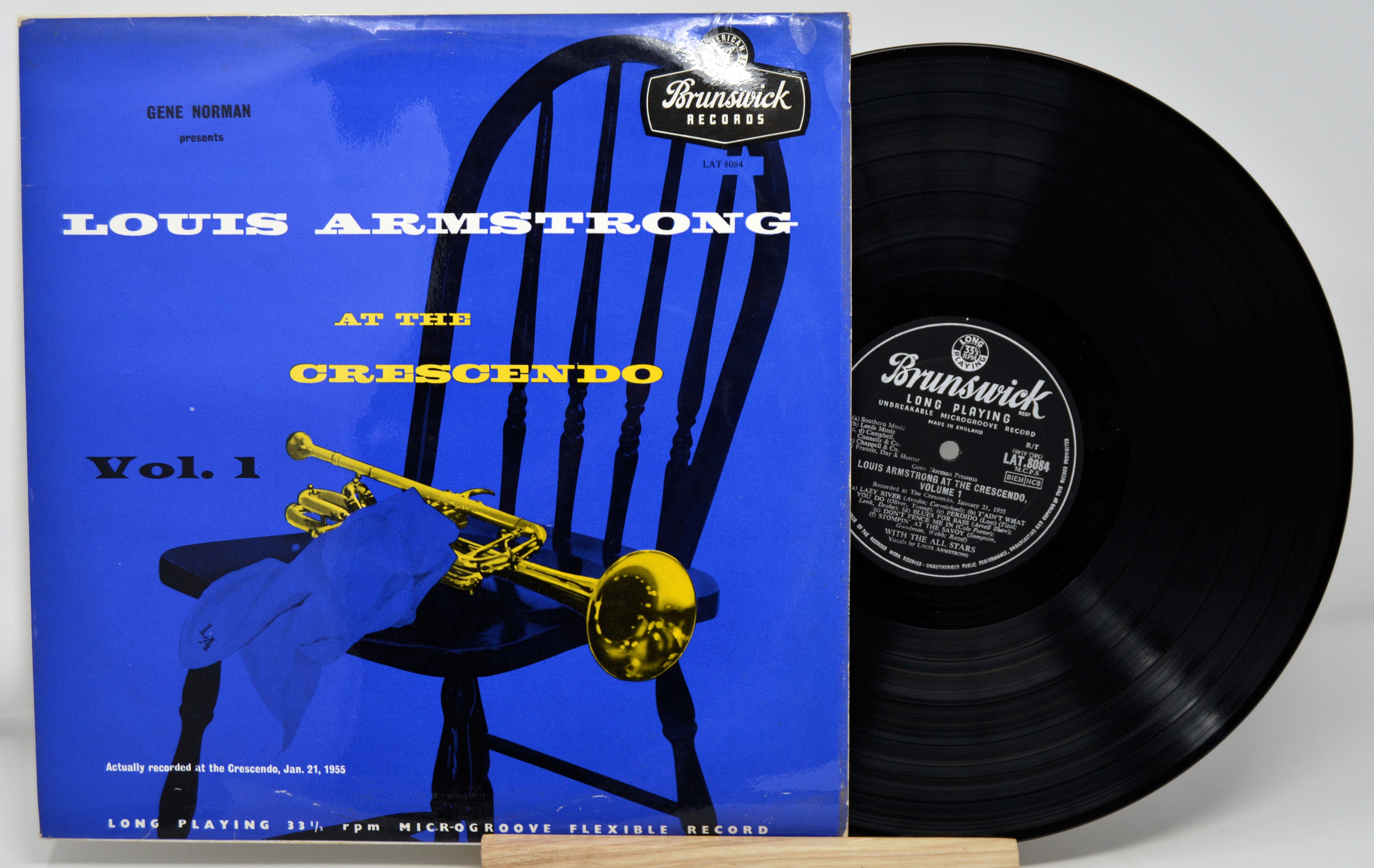 Louis Armstrong - At Crescendo Vol 1, Vinyl Record Album LP, Satchmo – Joe's Albums