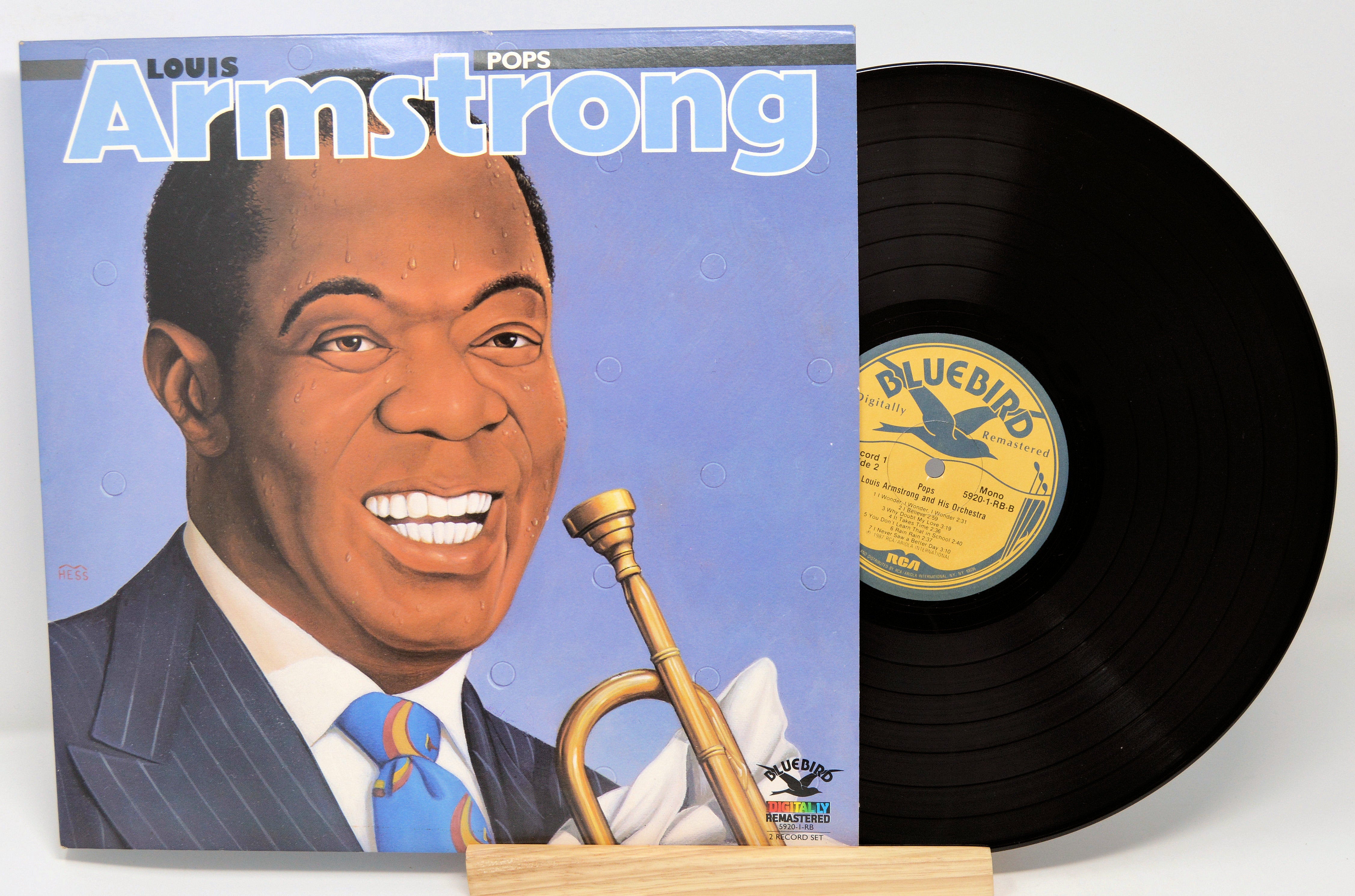 Louis Armstrong - Pops, Vinyl Record Album 2LP, Bluebird – Joe's Albums