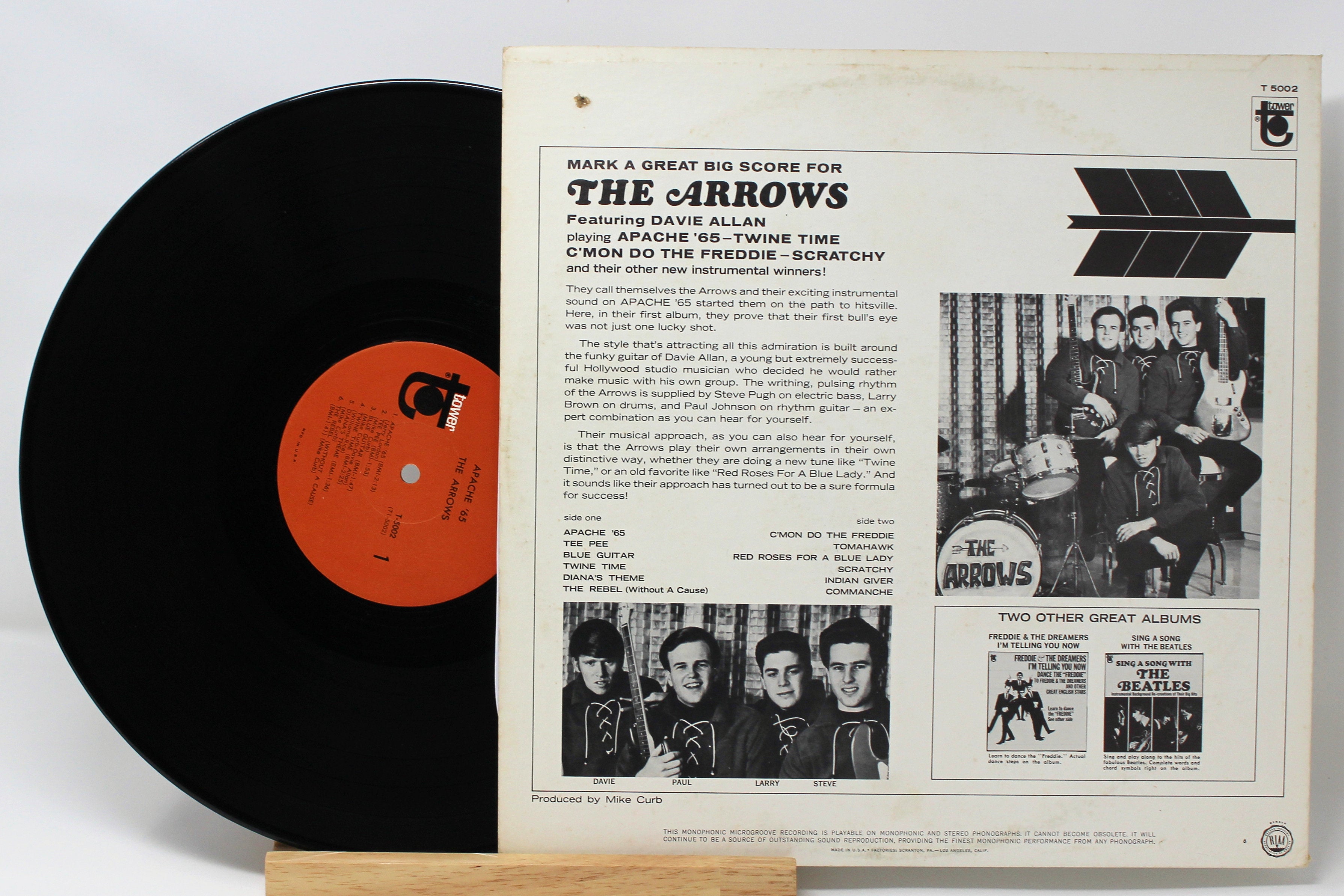 Arrows - Apache '65, Vinyl Record Album LP, Tower – Joe's Albums
