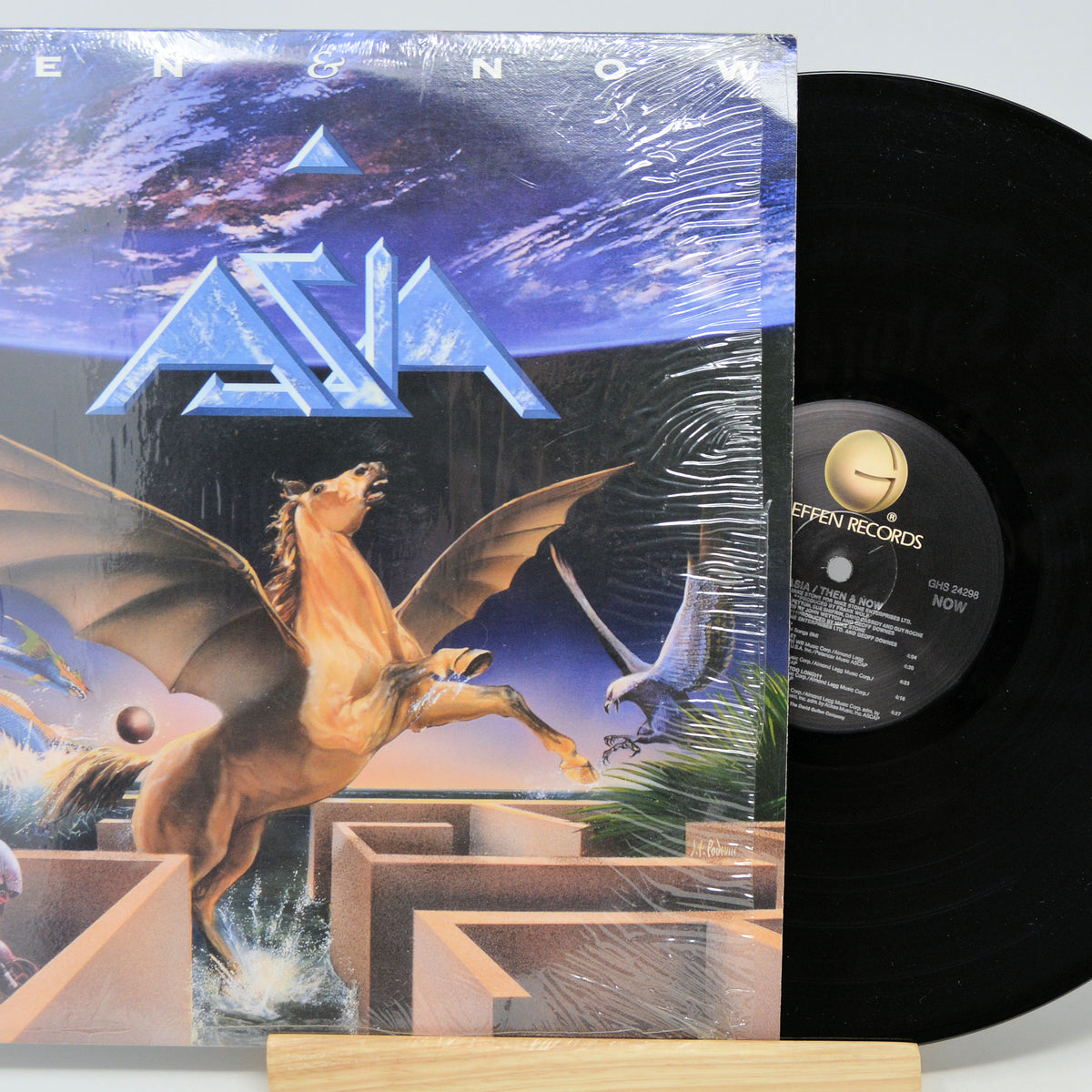 Asia - Then & Now, Vinyl Record Album LP, Best Of, Geffen Records – Joe ...