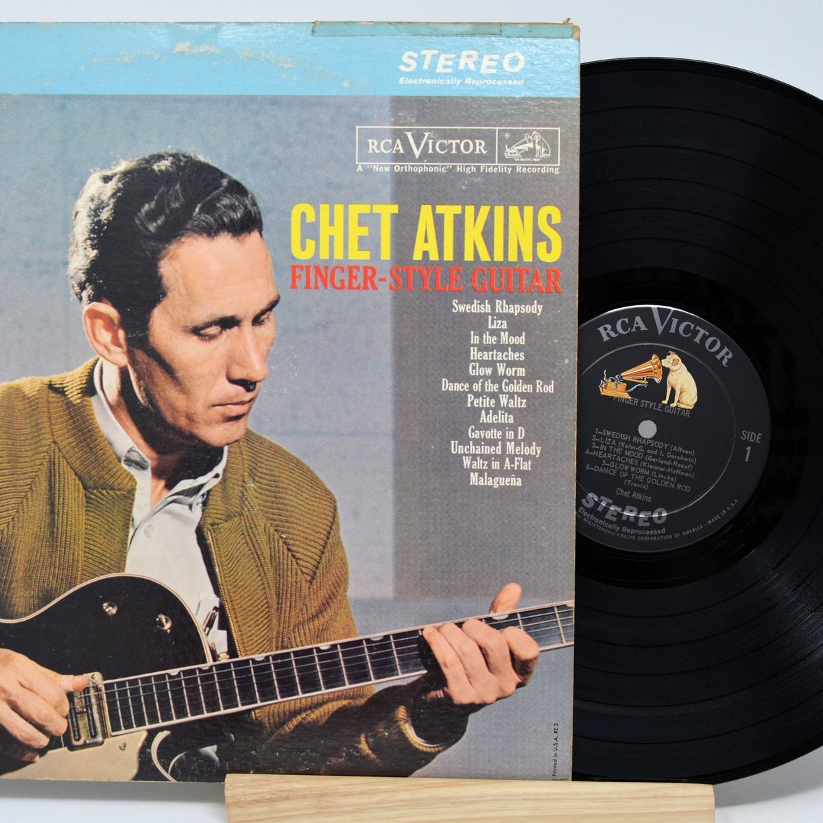 Chet Atkins - Finger-Style Guitar, Vinyl Record Album LP, RCA Victor ...