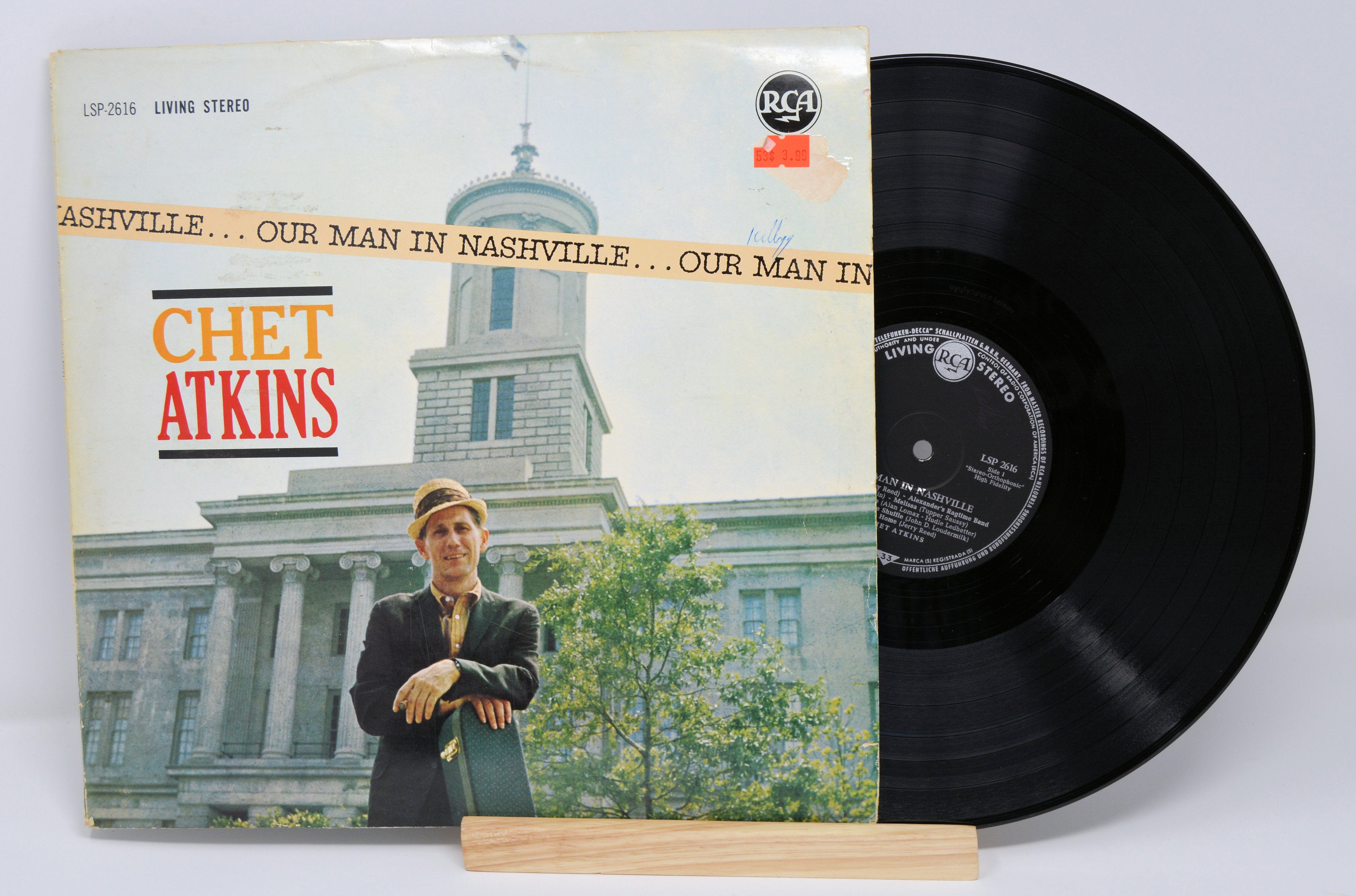 Chet Atkins - Our Man In Nashville, Vinyl Record Album LP – Joe's Albums