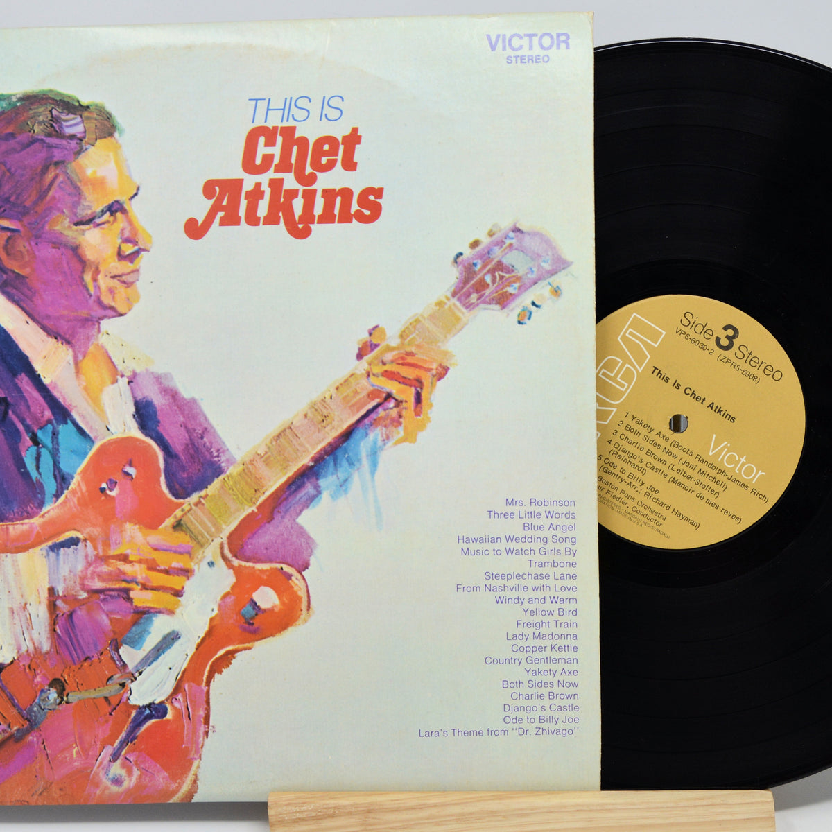 Chet Atkins - This Is, Vinyl Record Album 2LP, RCA Victor VPS-6030 ...