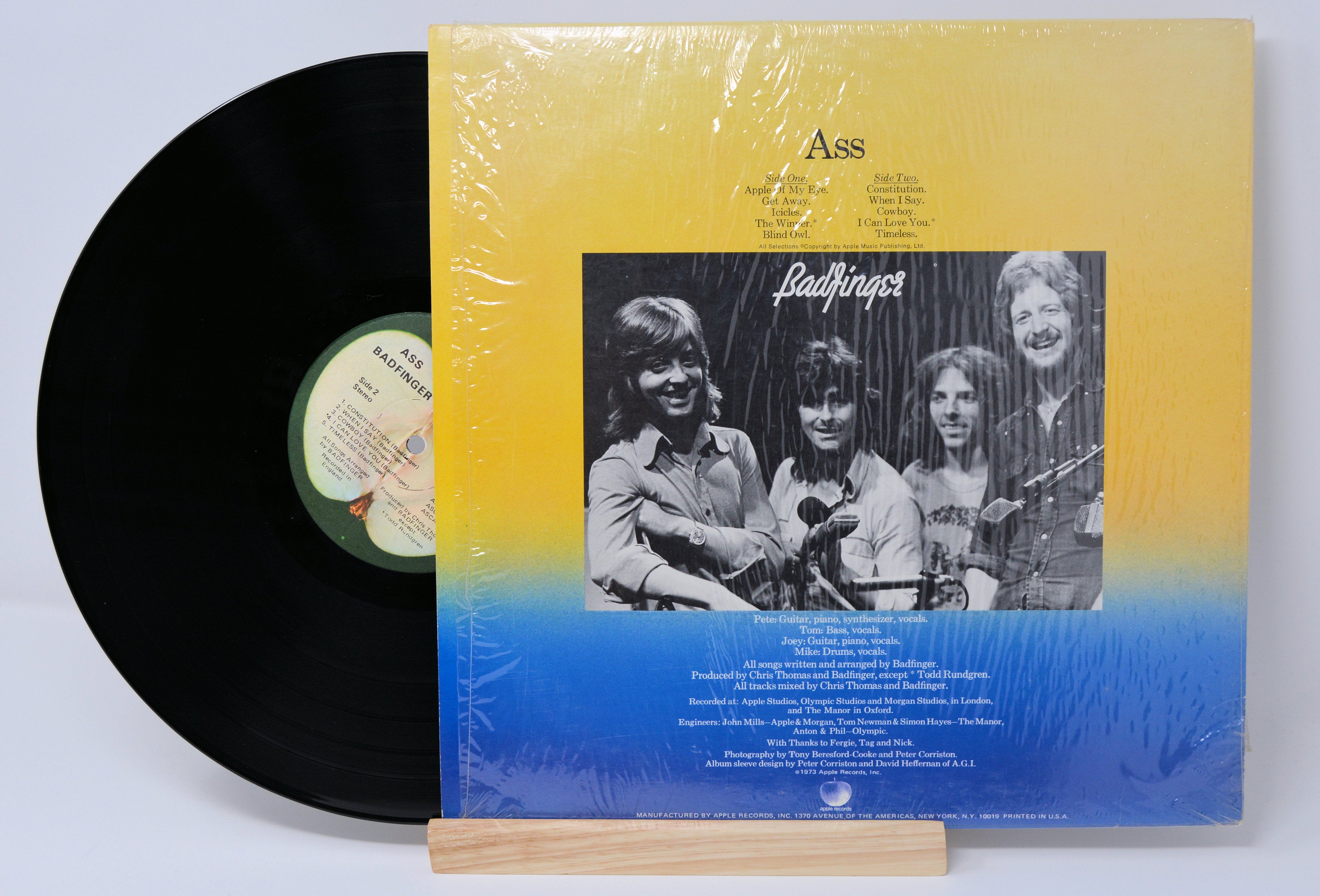 Badfinger - Ass, Vinyl Record Album LP, Apple Label, SW-3411 – Joe's Albums