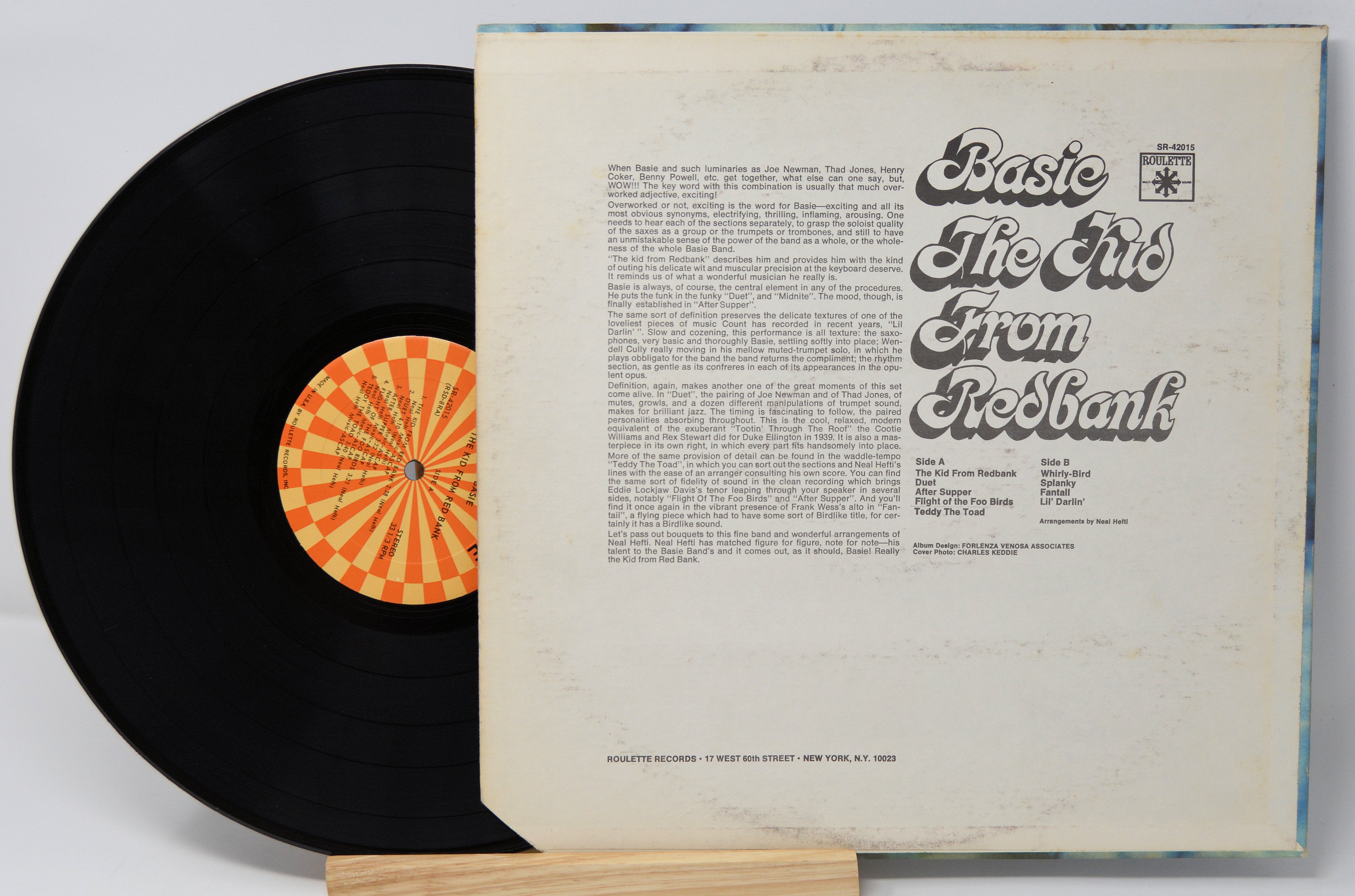 Count Basie - The Kid Form Redbank, Vinyl Record Album LP, Roulette ...