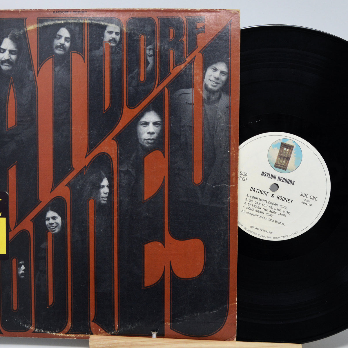 Batdorf & Rodney - Self Titled, Vinyl Record Album LP – Joe's Albums