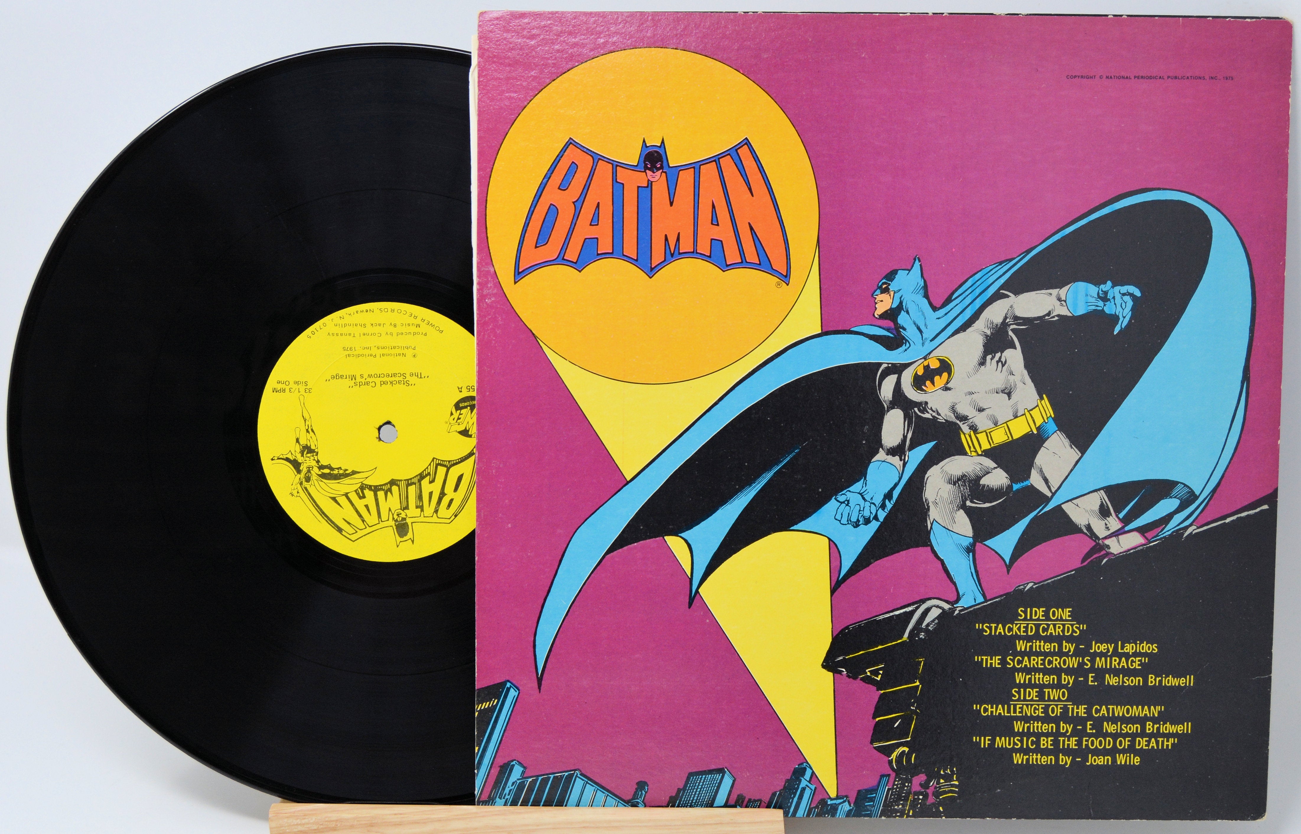 Batman - Scarecrow's Mirages, Vinyl Record Album LP, Power 8155 – Joe's ...