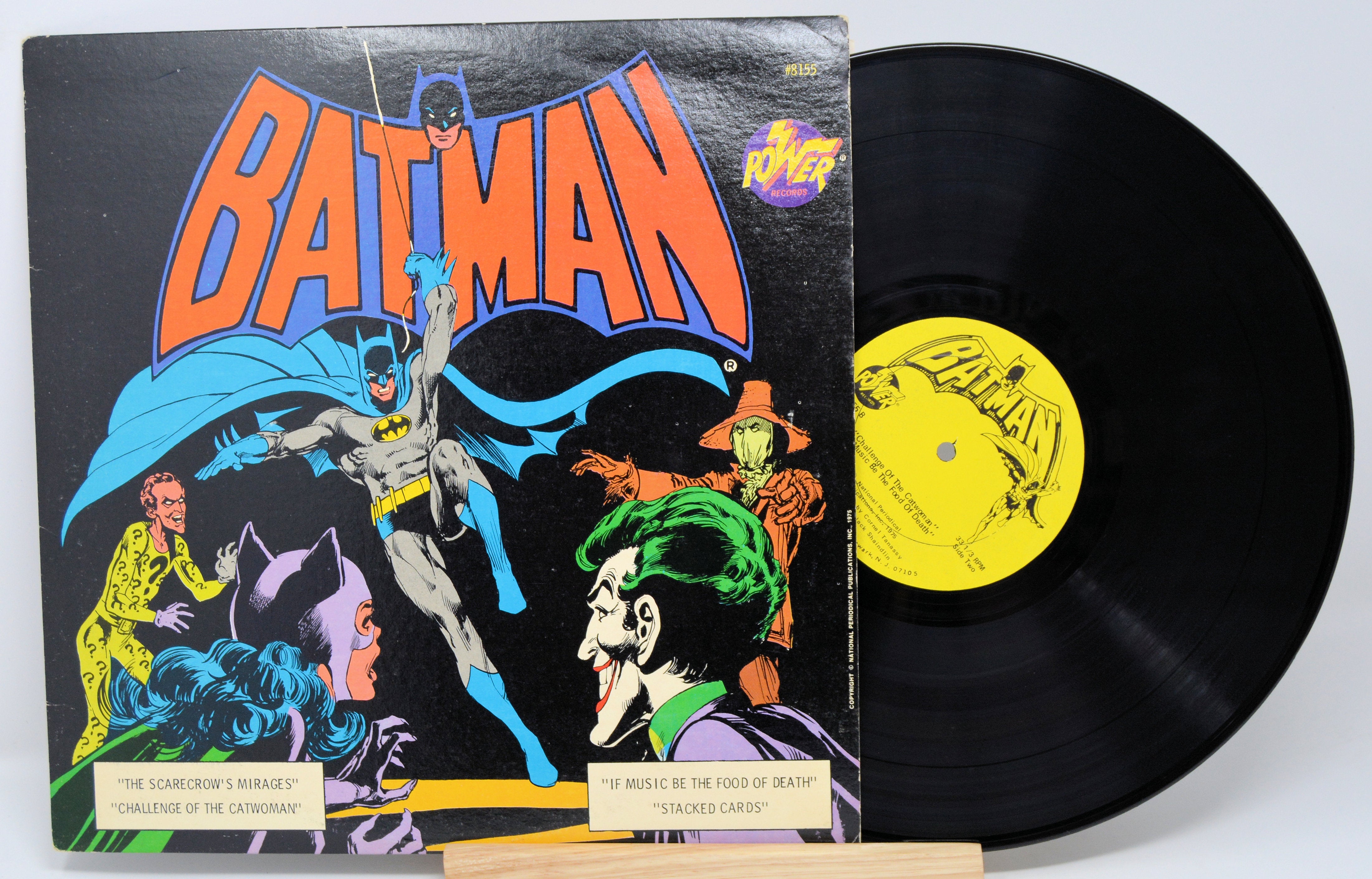 Batman - Scarecrow's Mirages, Vinyl Record Album LP, Power 8155 – Joe's ...