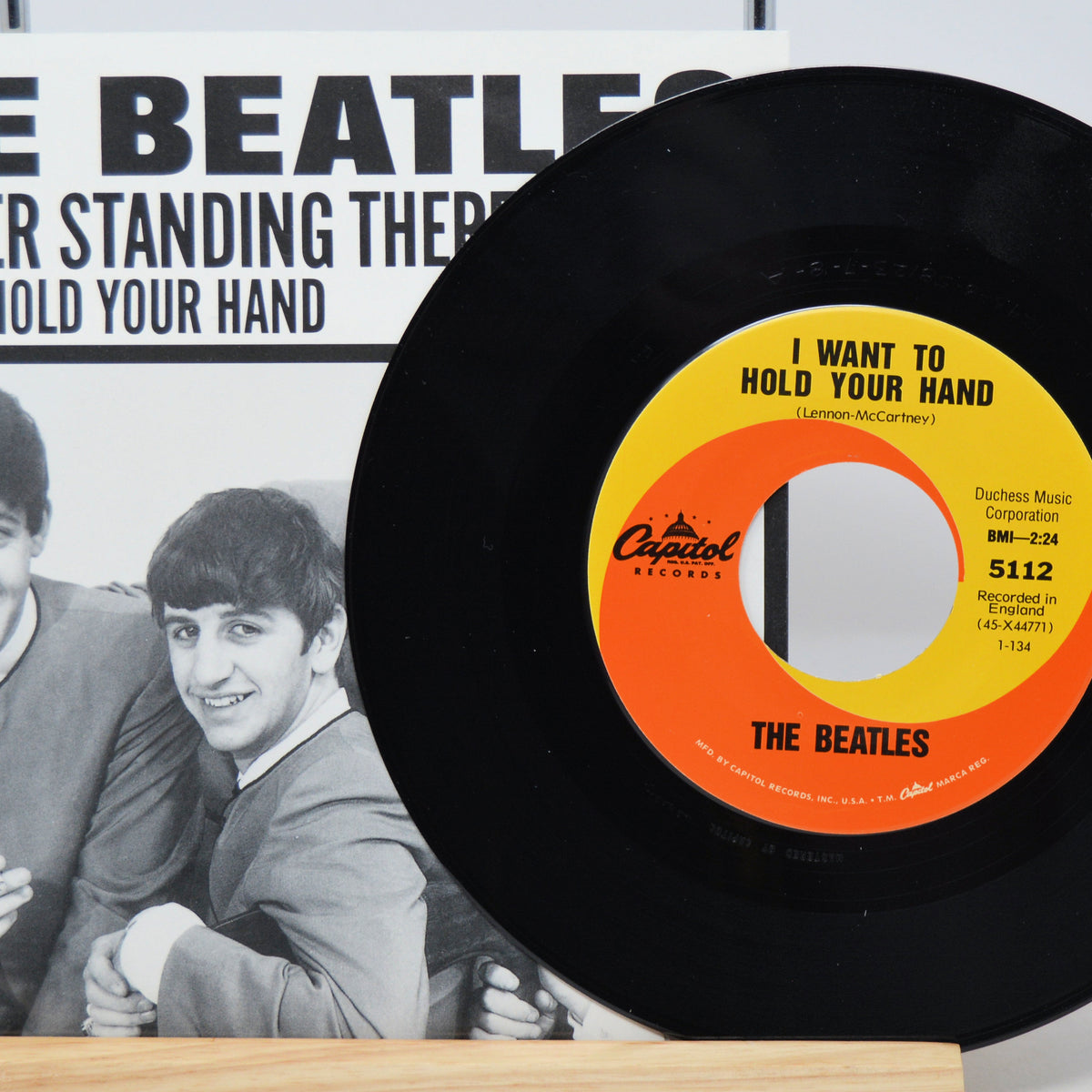 Beatles, The - I Want To Hold Your Hand, Vinyl 45 RPM Records – Joe's ...