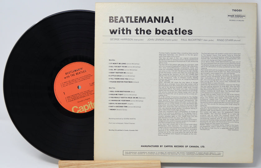 The Beatles - Beatlemania! With, Vinyl Record Album LP, Capitol T6051 ...
