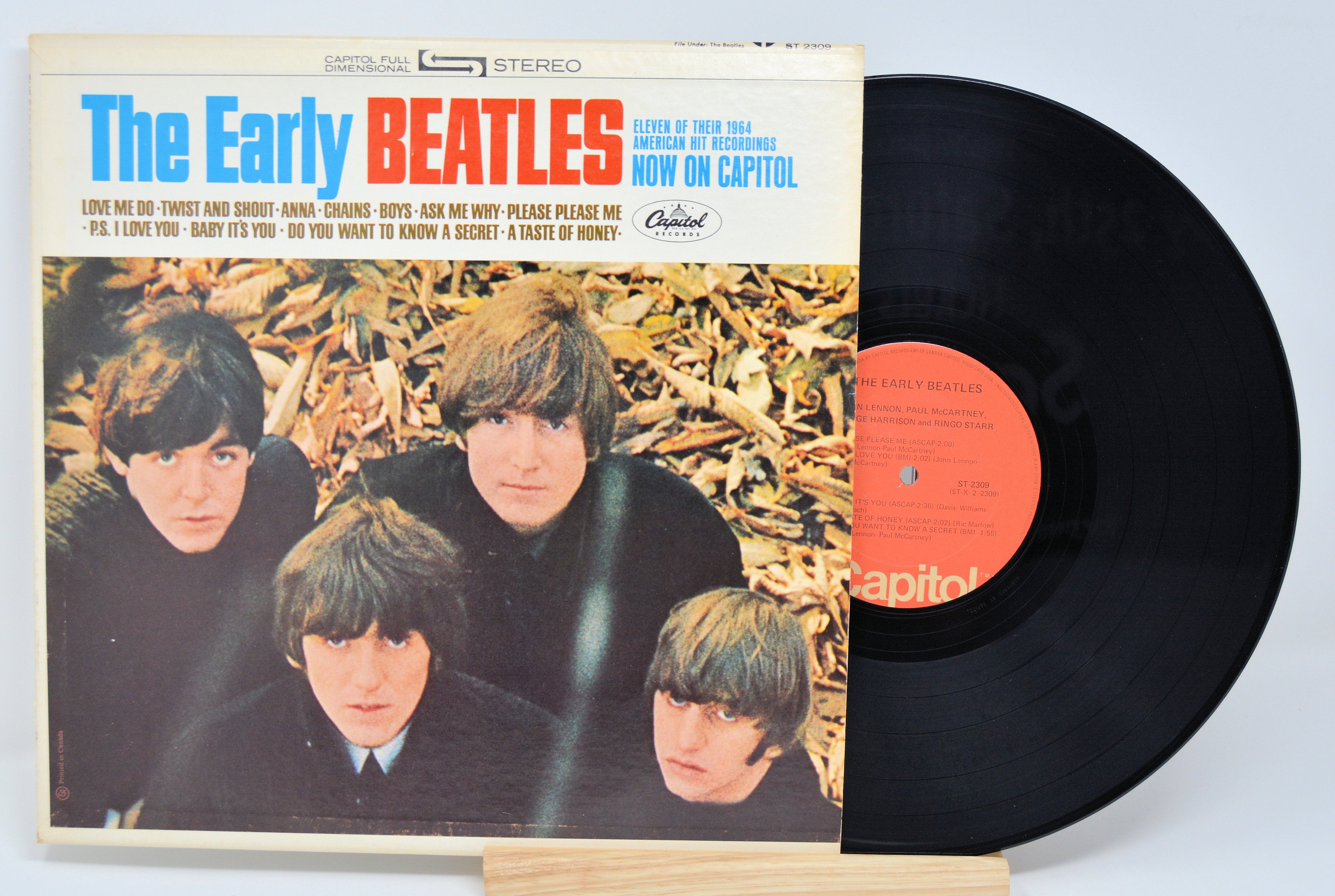 The Beatles - Early Beatles, Vinyl Record Album LP, Capitol ST 2309 ...