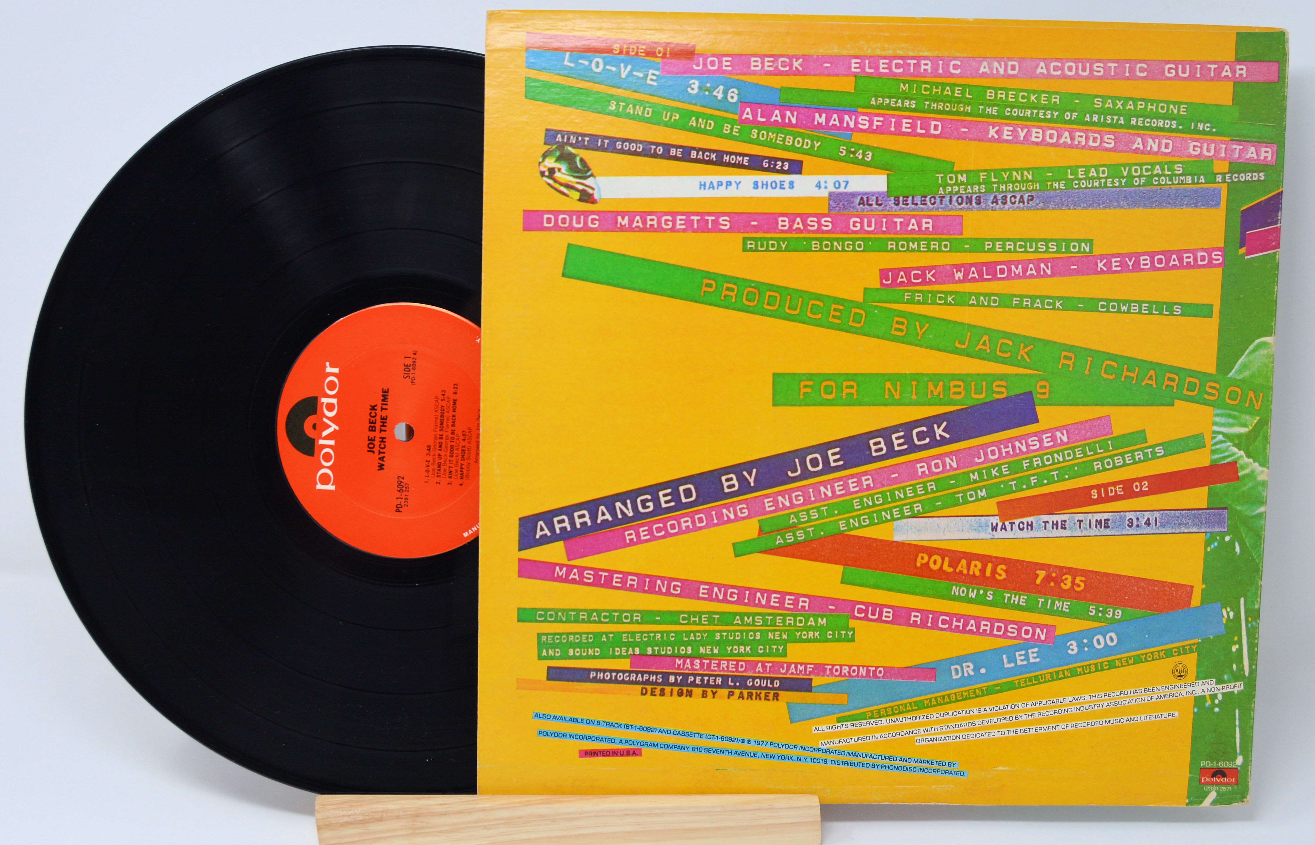 Joe Beck - Watch The Time, Vinyl Record Album LP, Polydor – Joe's Albums