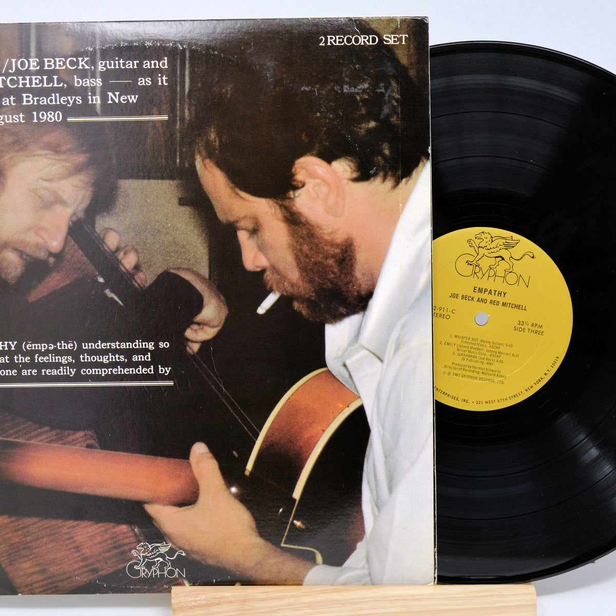 Joe Beck / Red Mitchell - Empathy, Vinyl Record Album LP, Gryphon – Joe ...