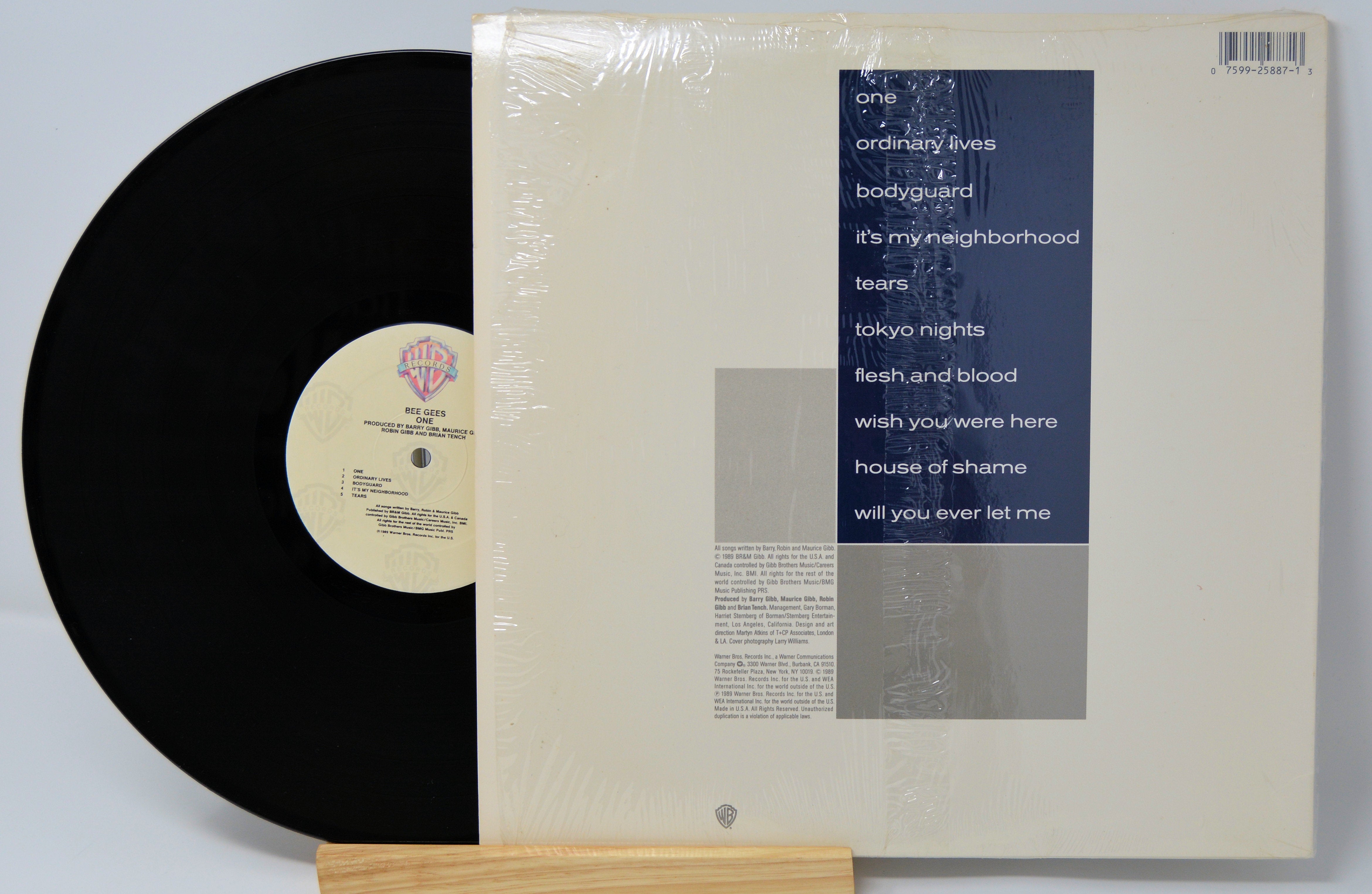 Bee Gees - One, Vinyl Record Album LP, Released 1989 Warner Bros. – Joe ...