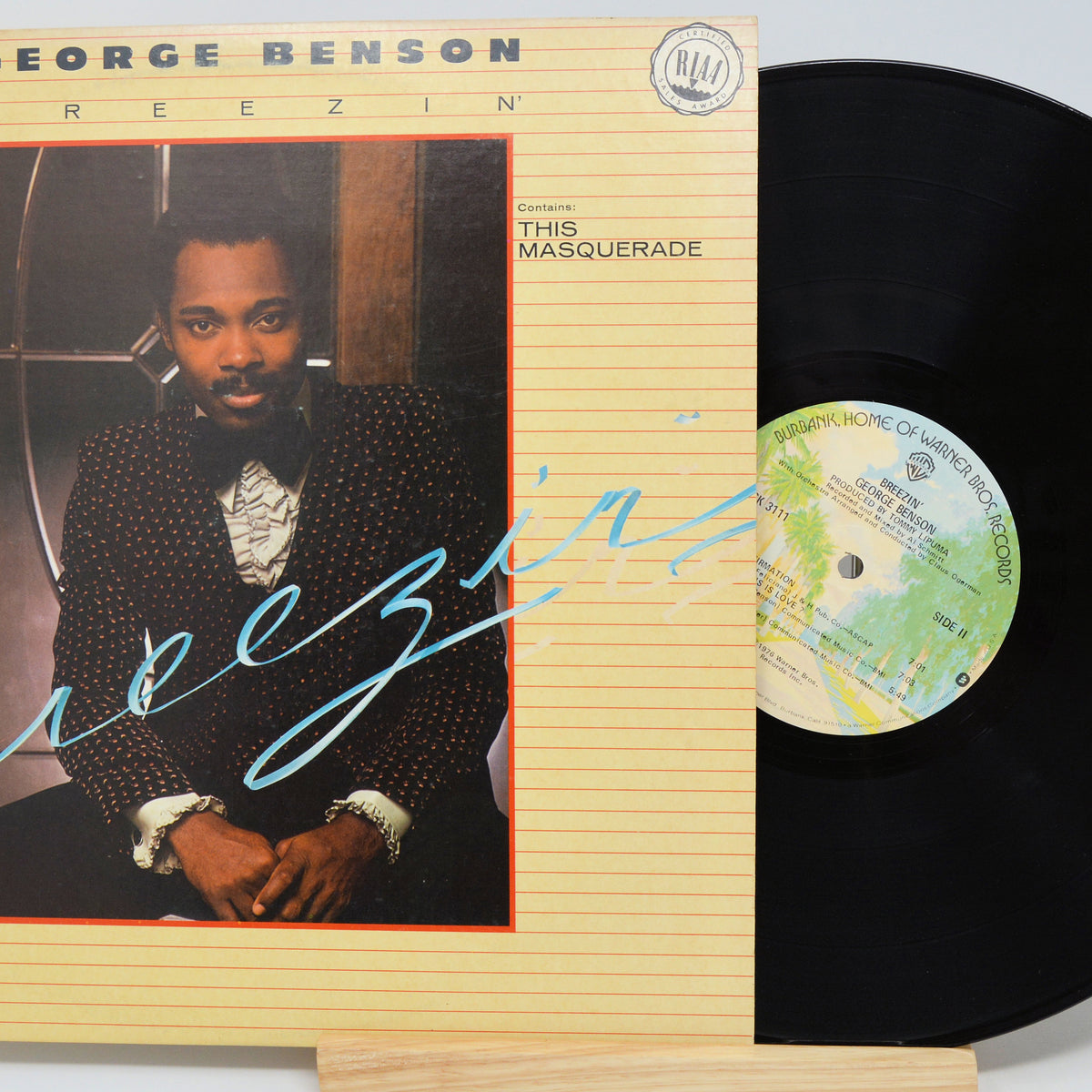 George Benson - Breezin', Vinyl Record Album LP, Warner Bros – Joe's Albums