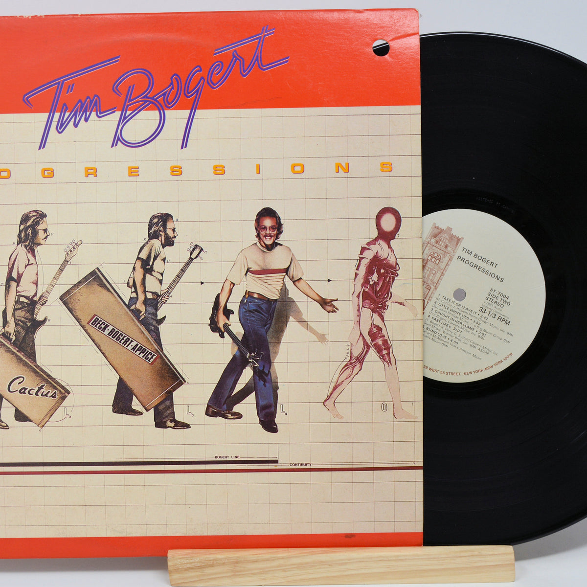 Tim Bogert - Progressions, Vinyl Record Album LP – Joe's Albums