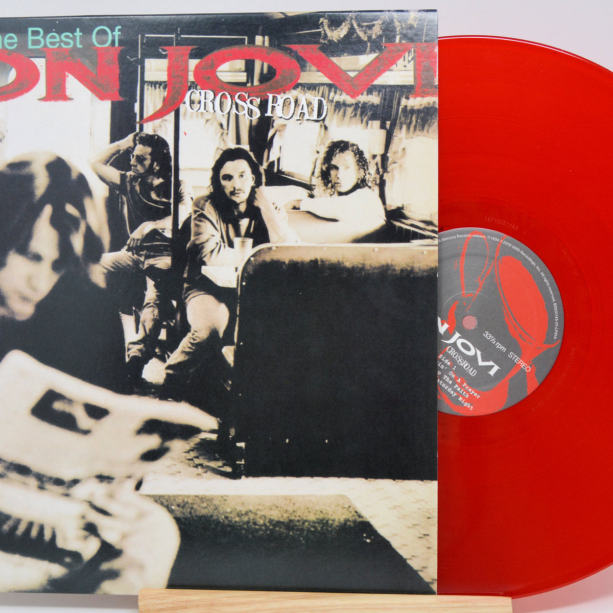Bon Jovi - Cross Road, Vinyl Record Album 2LP, Red Walmart – Joe's Albums
