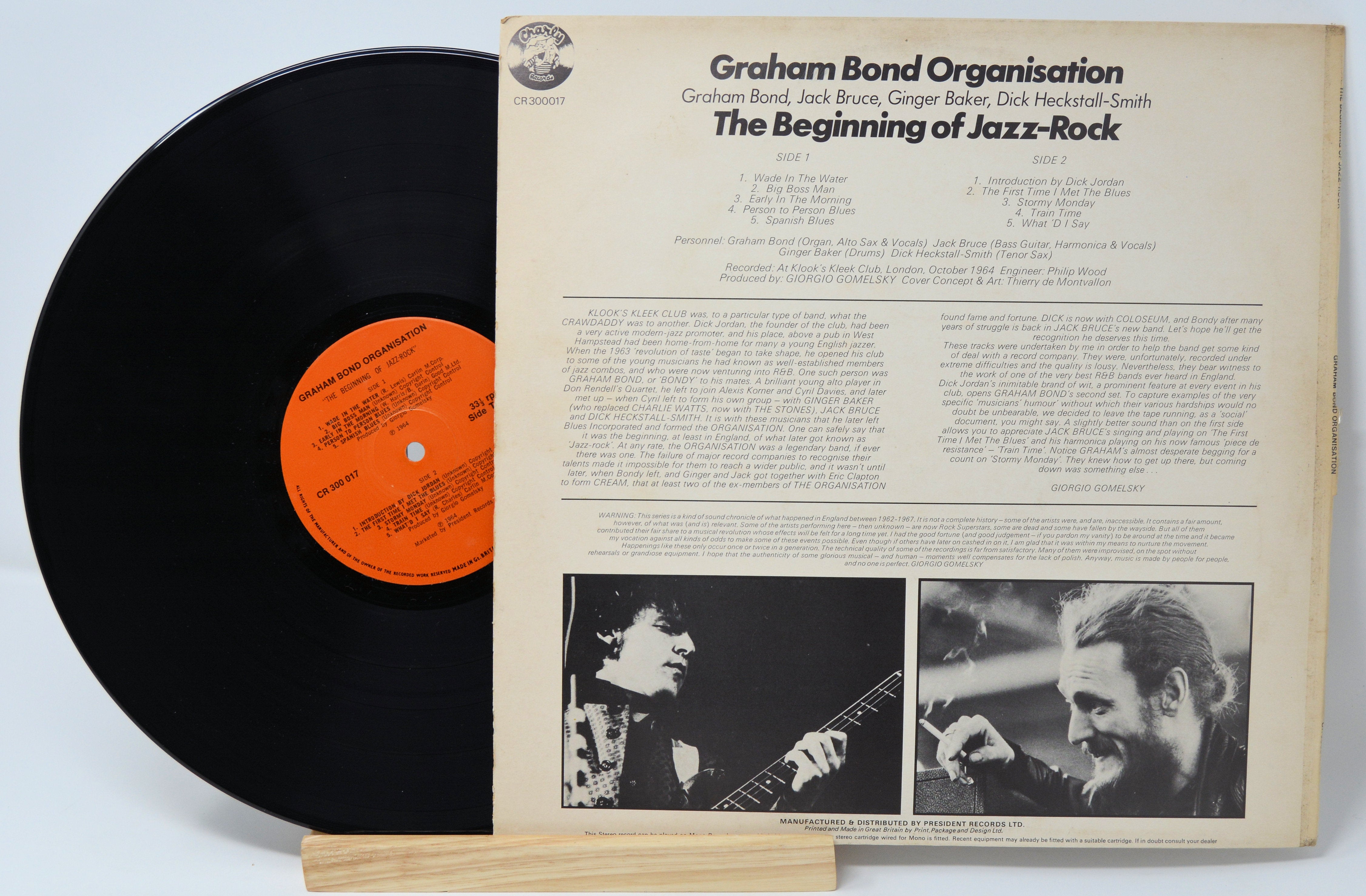 Graham Bond Organization - Beginning Of Jazz-Rock, Vinyl Record LP ...