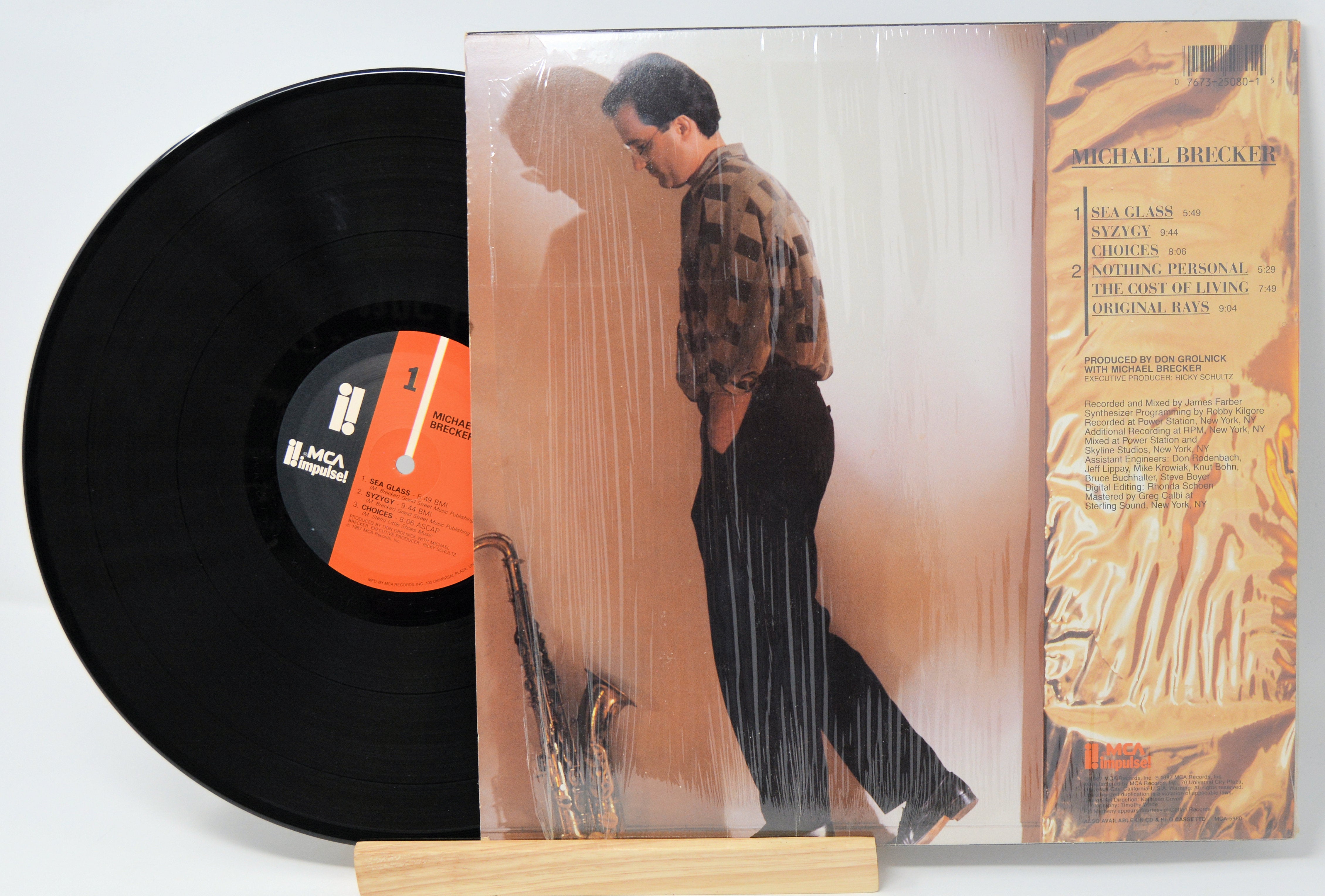 Michael Brecker - Self Titled, Vinyl Record Album LP, MCA Impulse – Joe ...