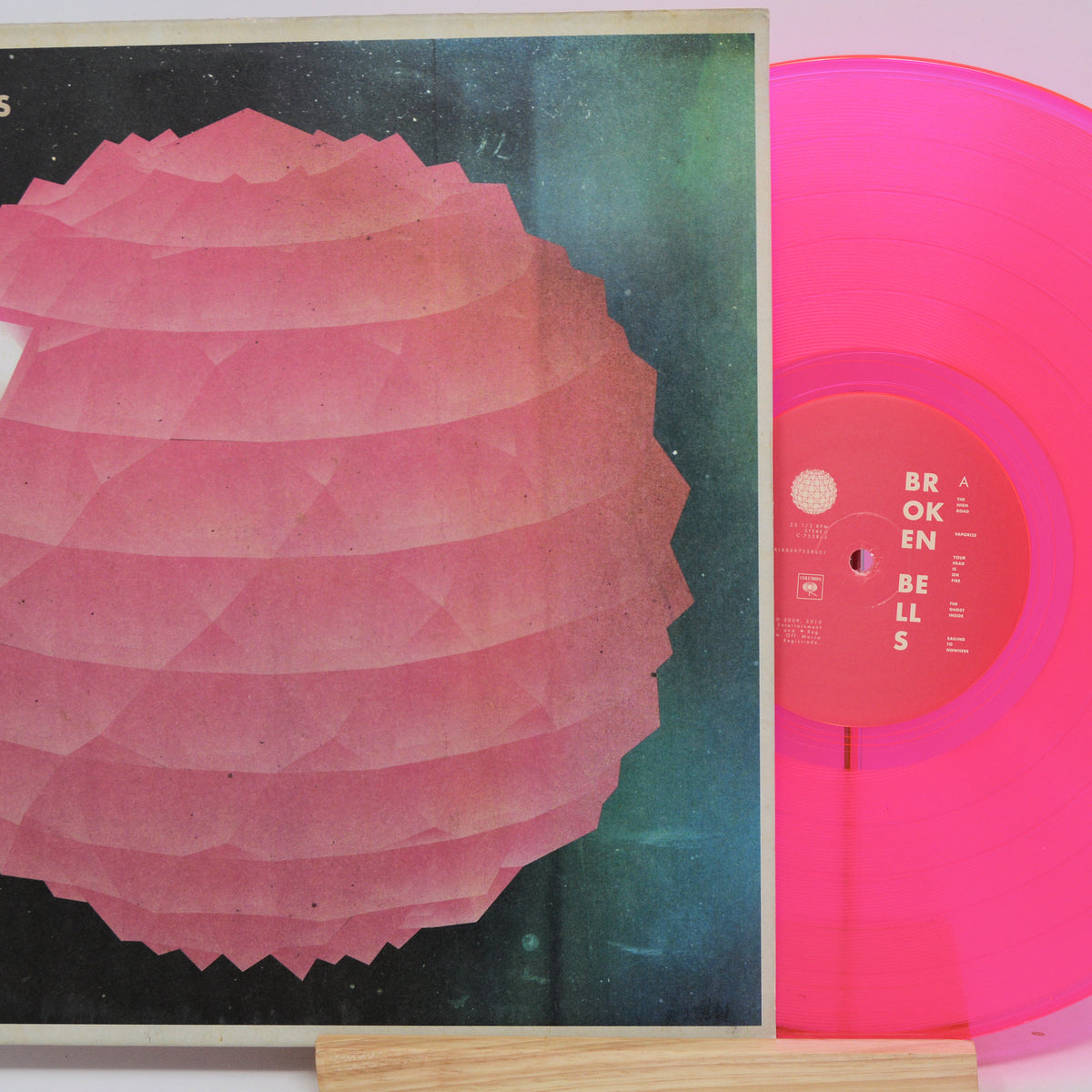 Broken Bells - Self Titled, Vinyl Record Album LP, Pink, Numbered – Joe ...