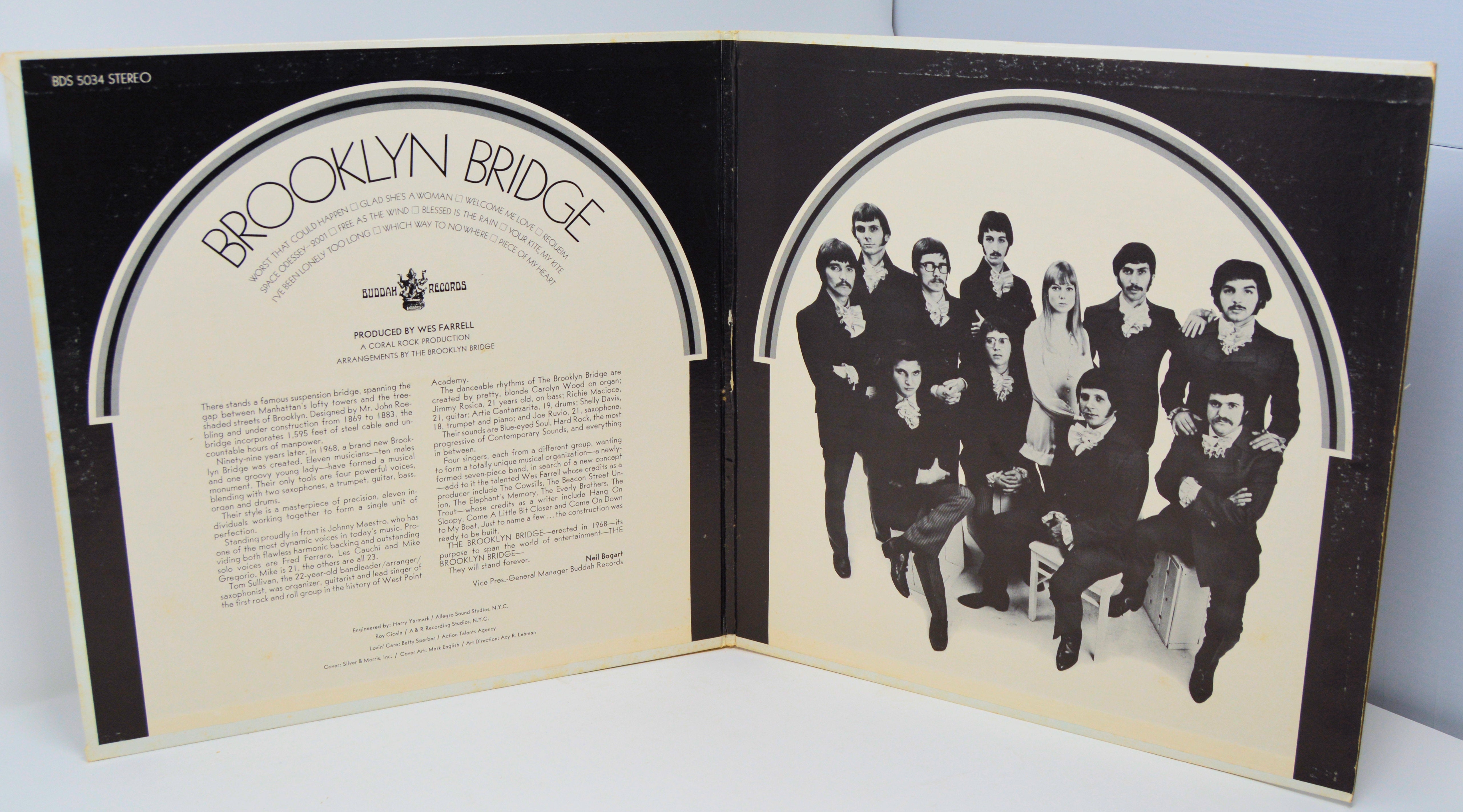 The Brooklyn Bridge – Self Titled - Used Vinyl Record Album LP – Joe's ...