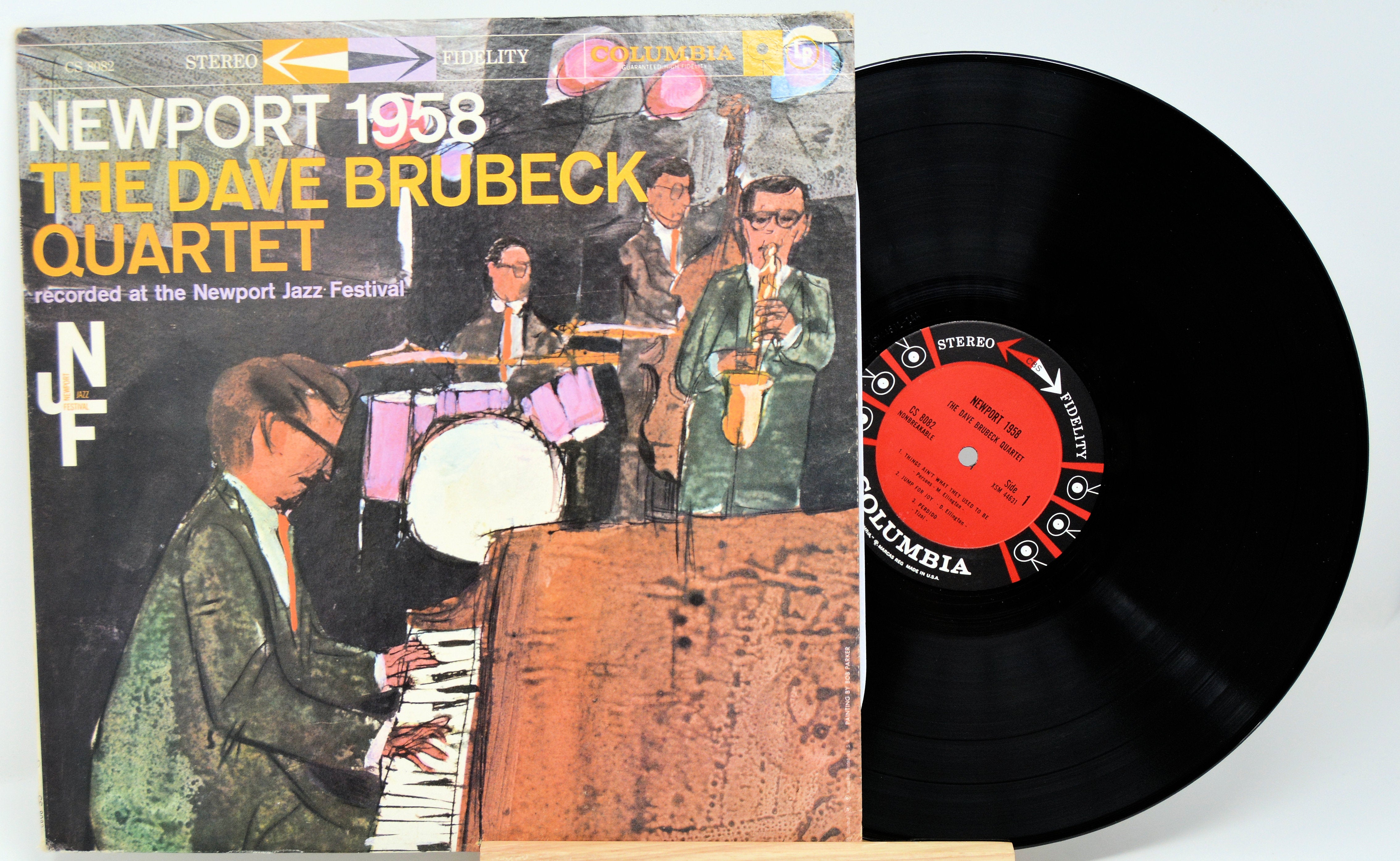 Dave Brubeck Quartet - Newport 1958, Vinyl Record Album LP, Columbia – Joe's Albums