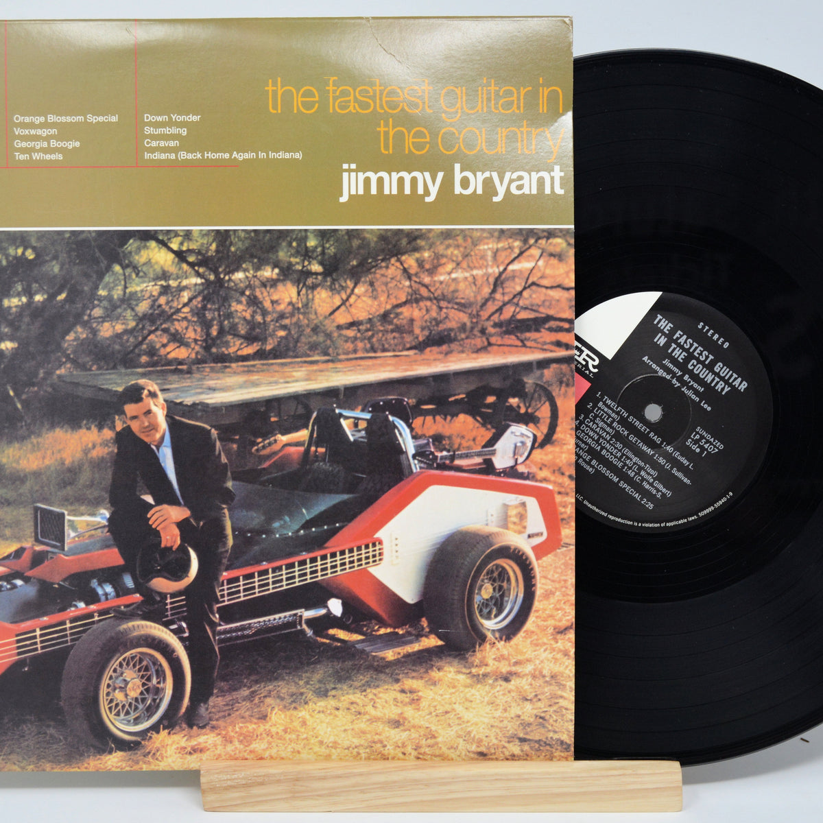 Jimmy Bryant - Fastest Guitar In The Country, Vinyl Record Album LP ...