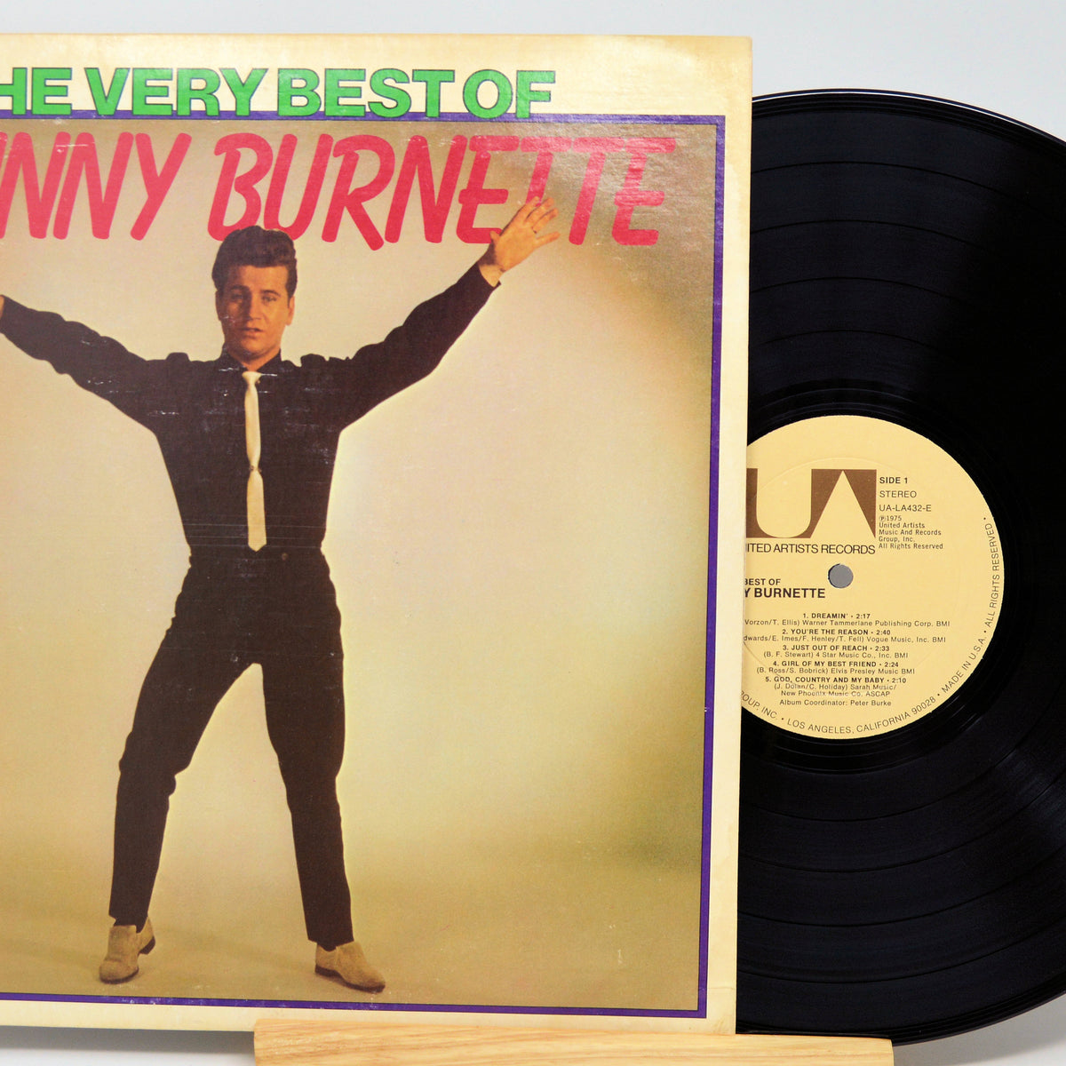 Johnny Burnette - Very Best Of, Vinyl Record Album LP – Joe's Albums