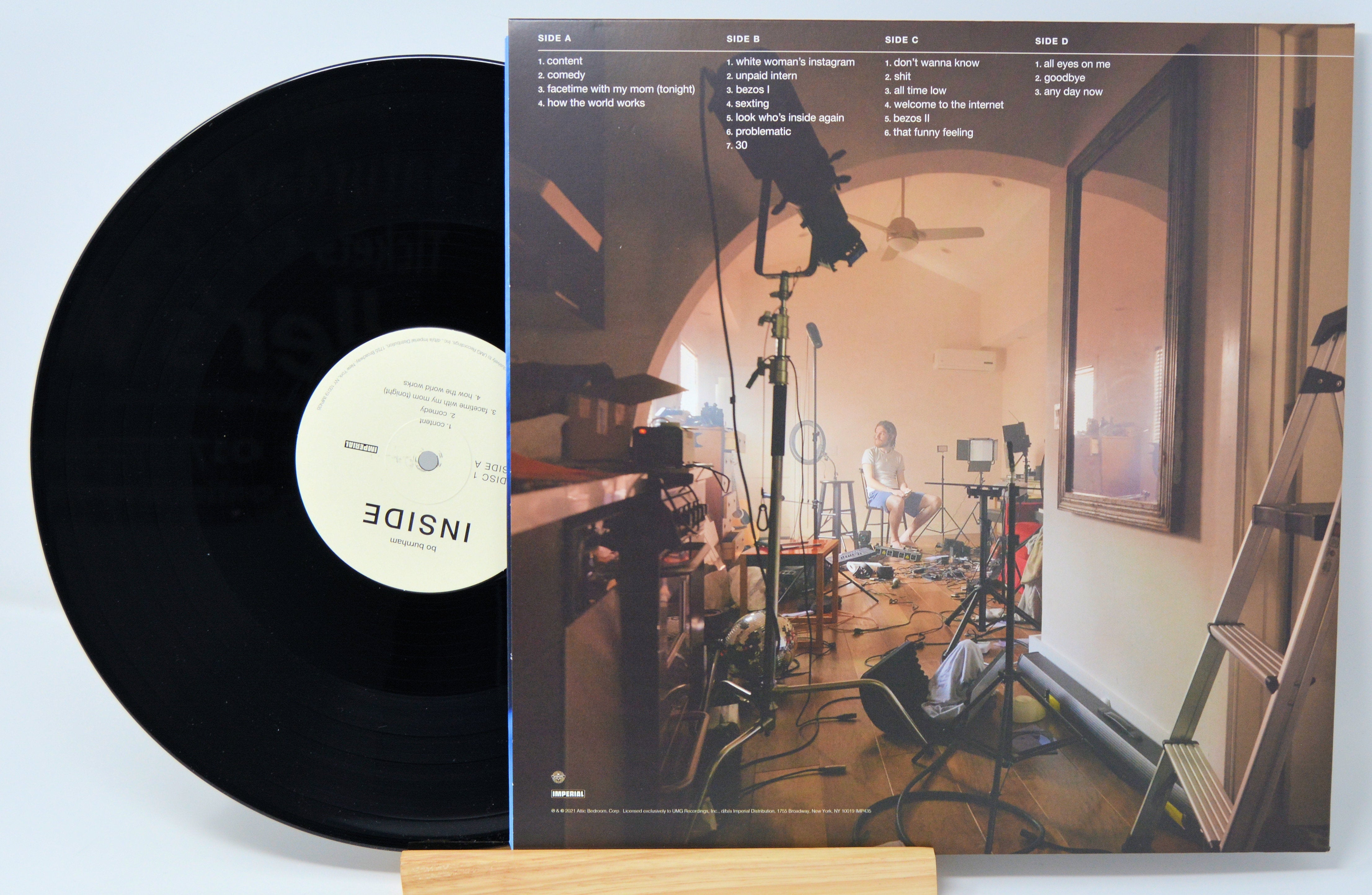 Bo Burnham - Inside, Vinyl Record Album 2LP, Black – Joe's Albums