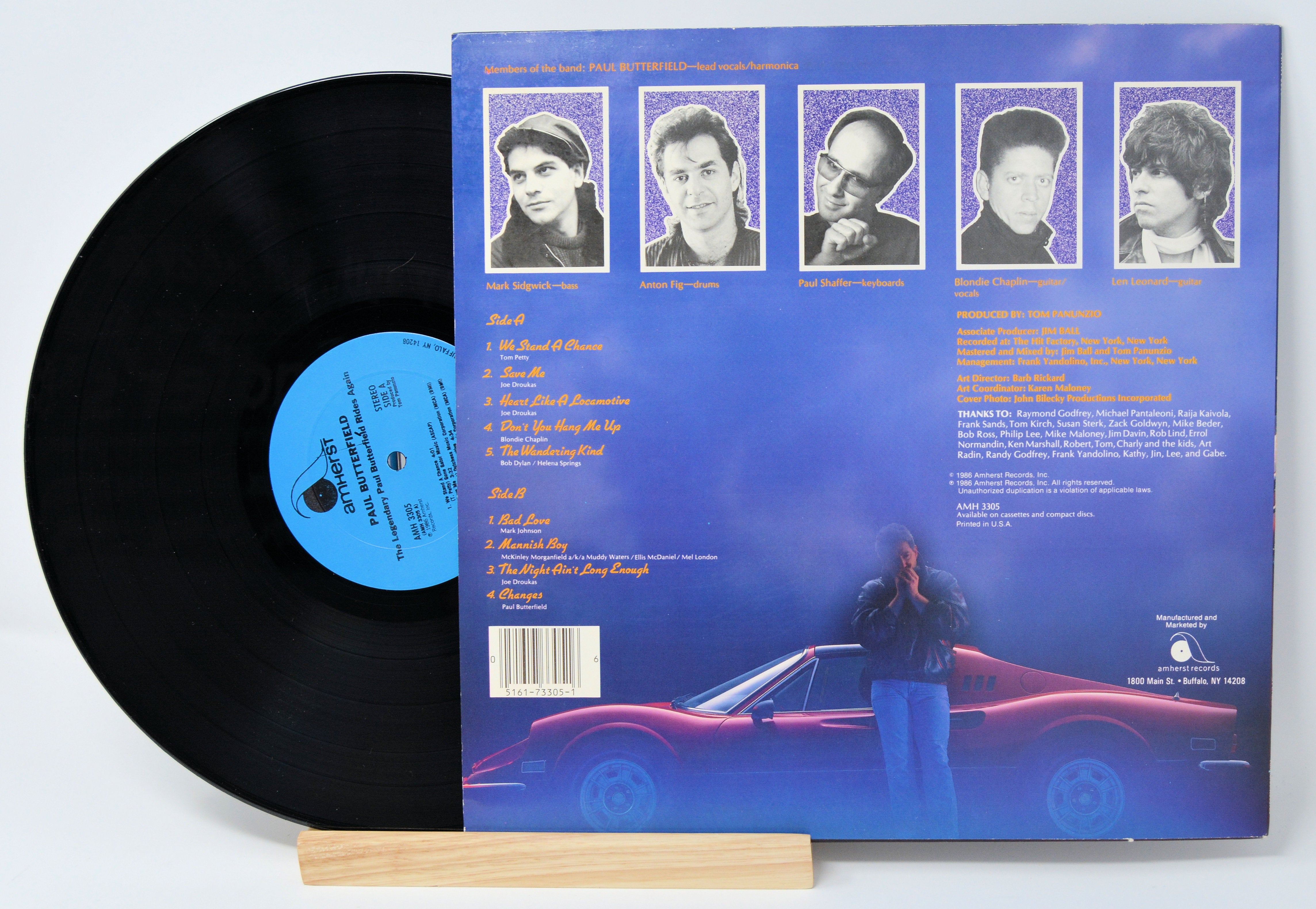 Paul Butterfield - Rides Again, Vinyl Record Album LP, UPC ...