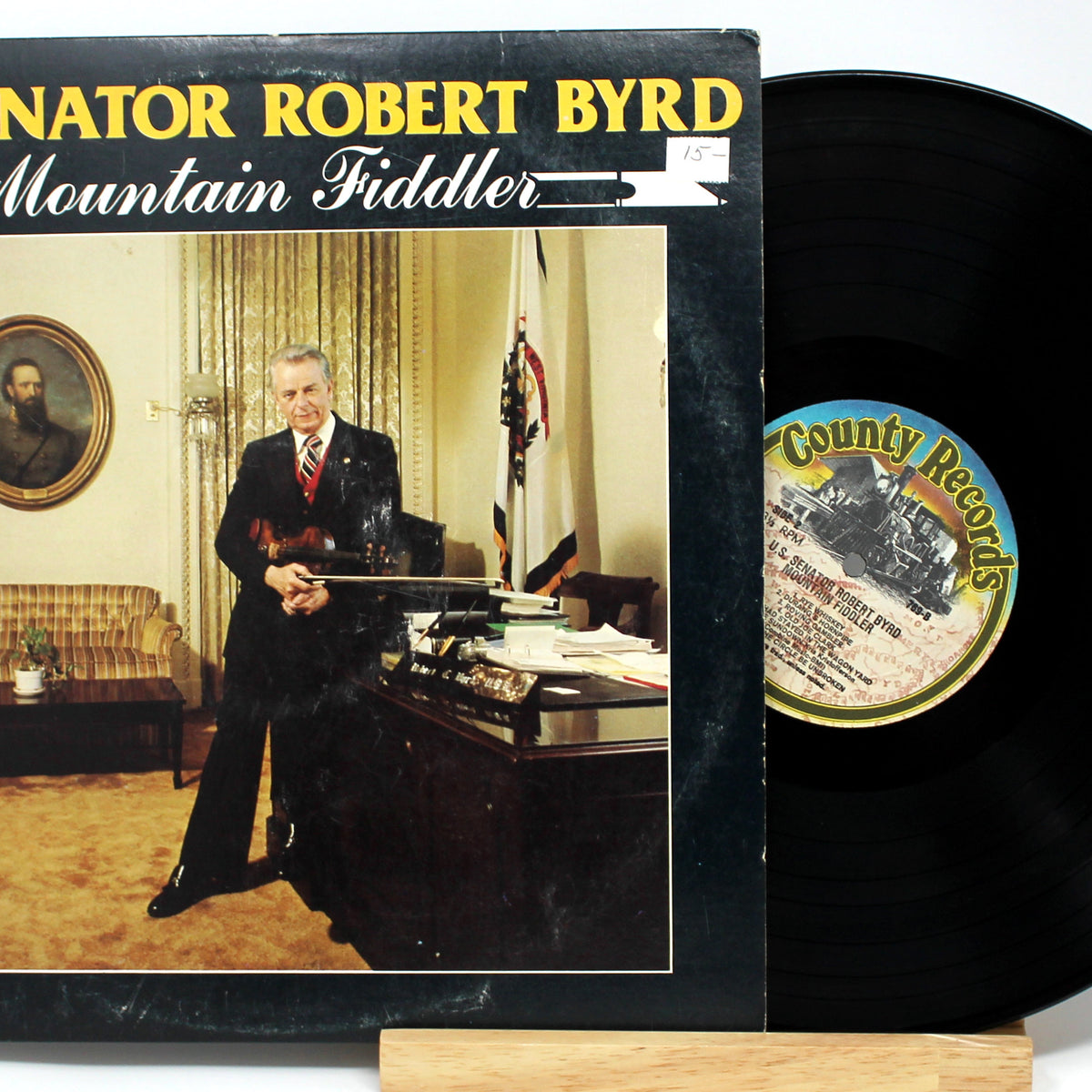 U.S. Senator Robert Byrd - Mountain Fiddler, Vinyl Record Album LP ...